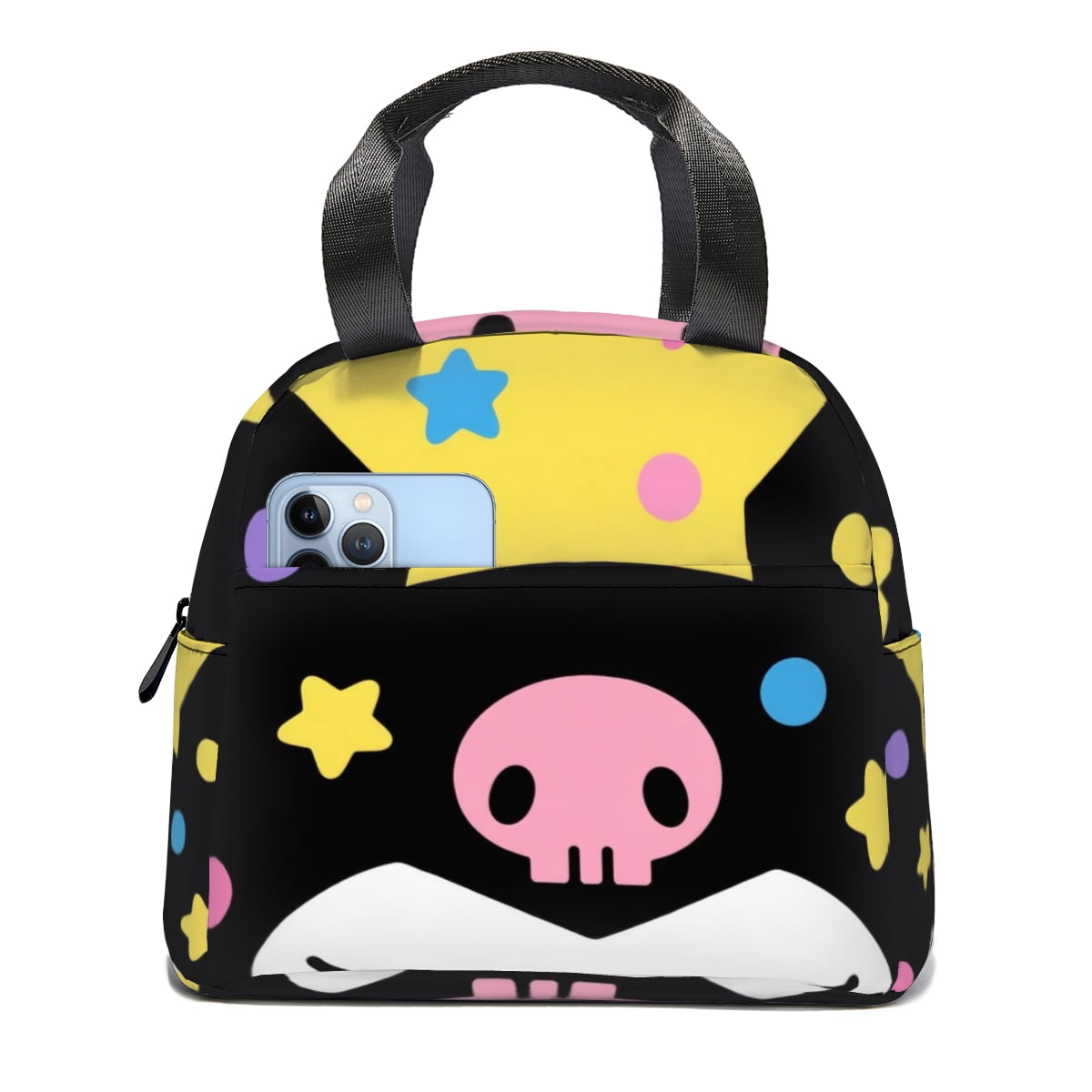 Kuromi Lunch Bag Enlarged Insulated Lunch Box Reusable Lunch Box ...