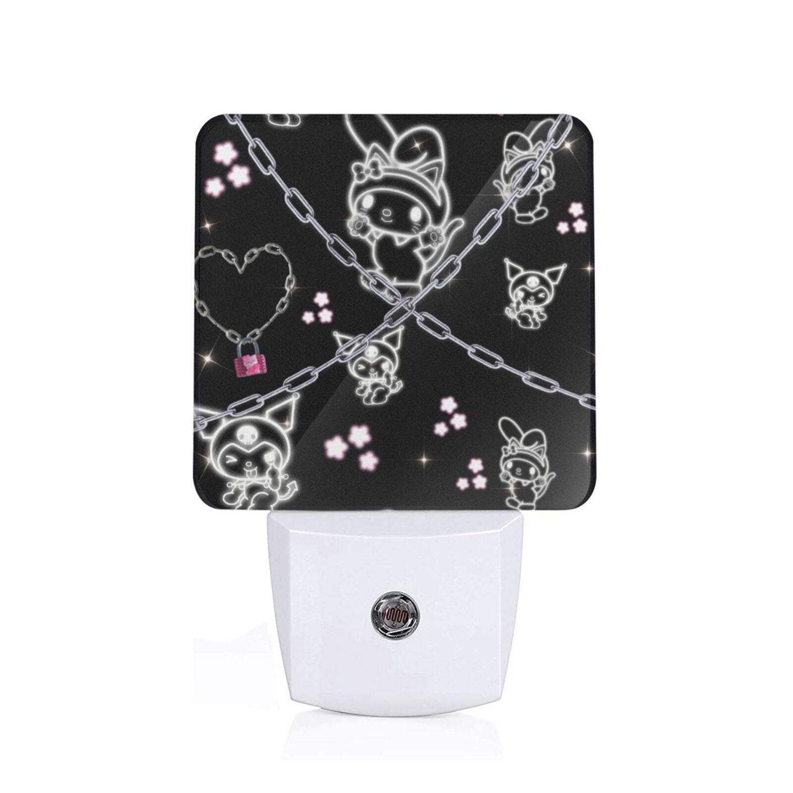 Kuromi & Melody Chainz Night Light,Night Lights Plug into Wall,1 Pack ...
