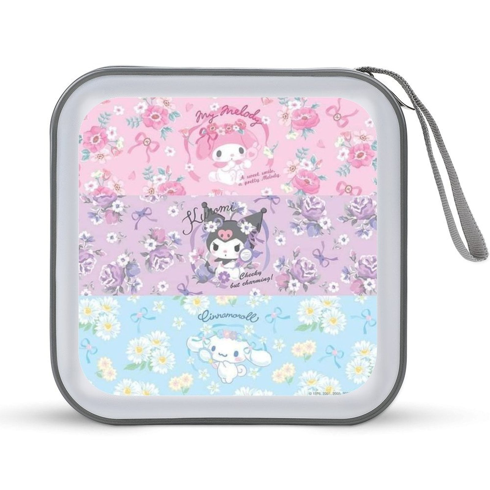 Kuromi Melody Cinnamoroll CD Case, 40 Capacity VCD/DVD Case Holders ...