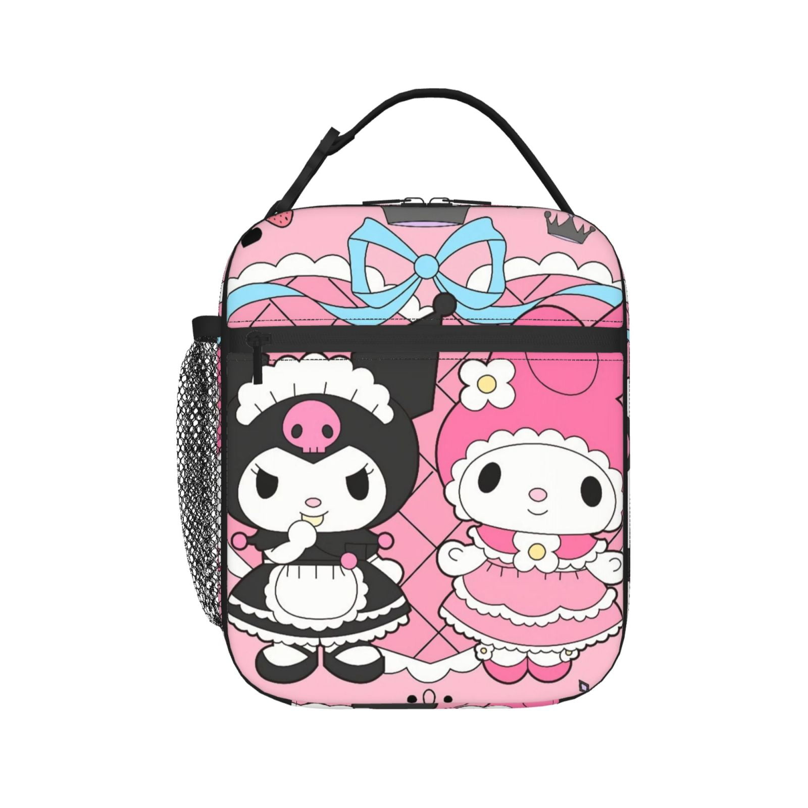 Kuromi And Melody Heart Lunch Box for Women & Men Adult Insulated Lunch ...