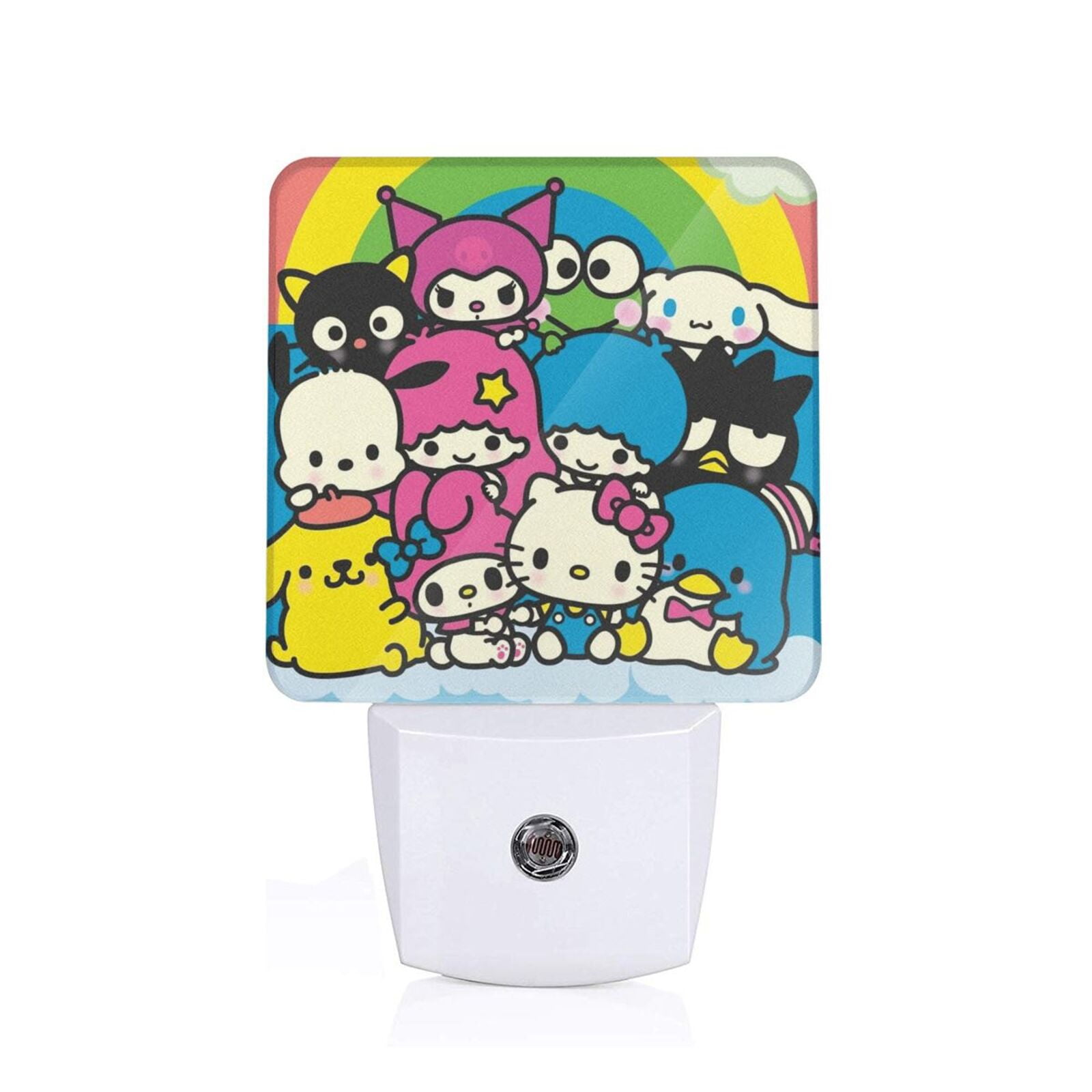 Kuromi Melody Hello-Kitty And Friends Neon LED Night Light with Dusk to ...