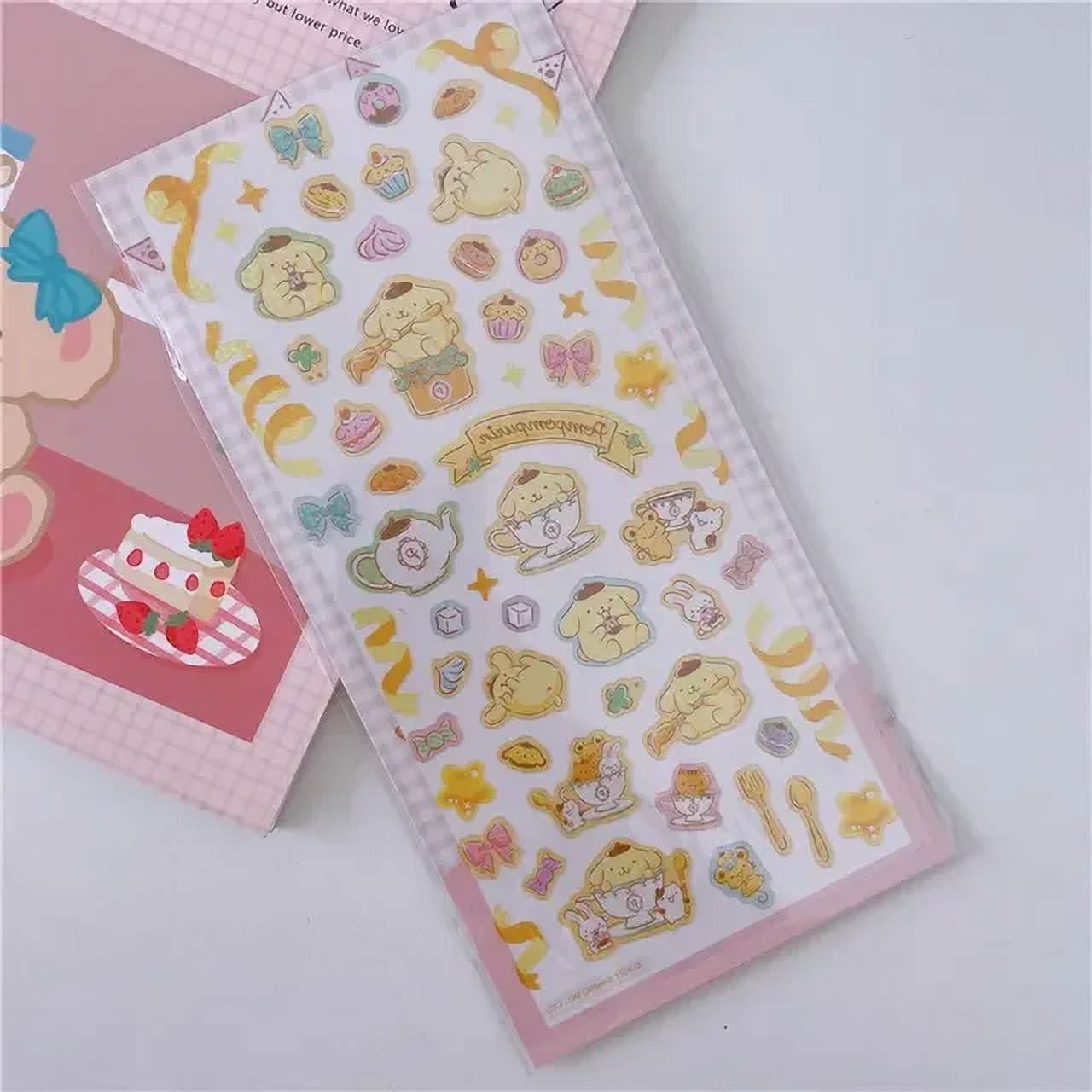 Kuromi Melody Hello Kitty Cinnamoroll Ledger Decorative Sanrio ...