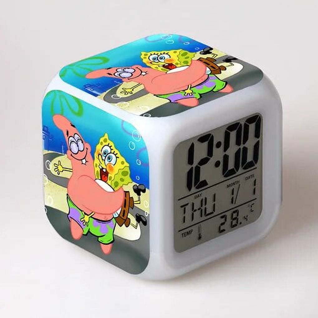 Kuromi Melody Hello Kitty Cinnamoroll Pochacoo Alarm Square Clock ...