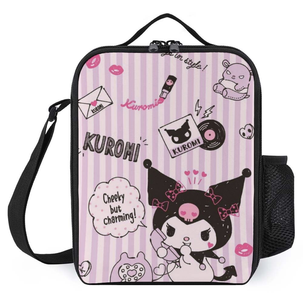Kuromi And My Melody Lunch Bag, Insulated Lunch Bag for Women Men Lunch ...