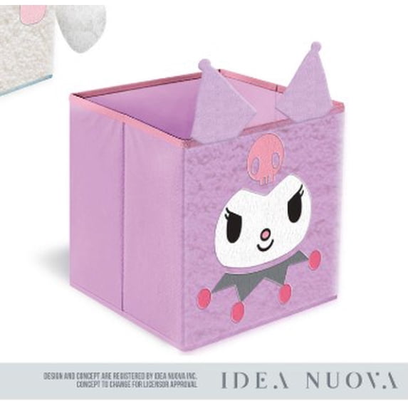 Kuromi Micromink Figural Storage Cube - Walmart.com