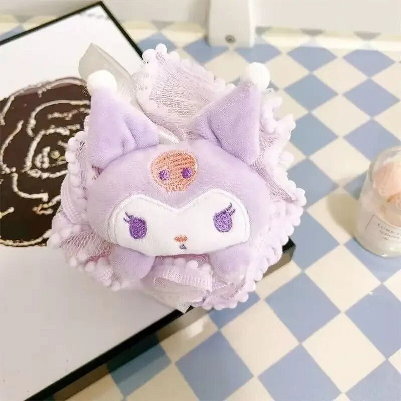 Sanrio Kuromi My Melody Cinnamoroll Bath Ball Bath Flower Soft Shower ...