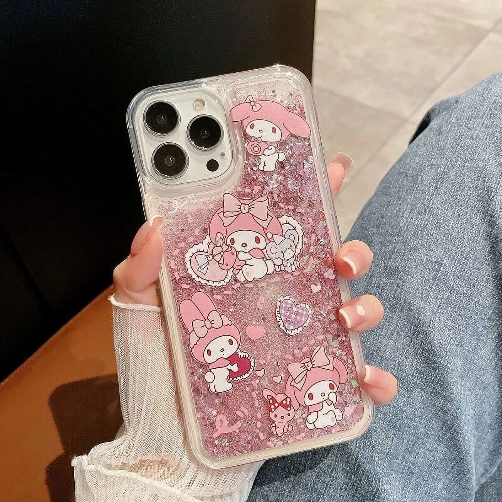 Kuromi My Melody Cinnamoroll Sanrio Quicksand Phone Case For Iphone 11 ...