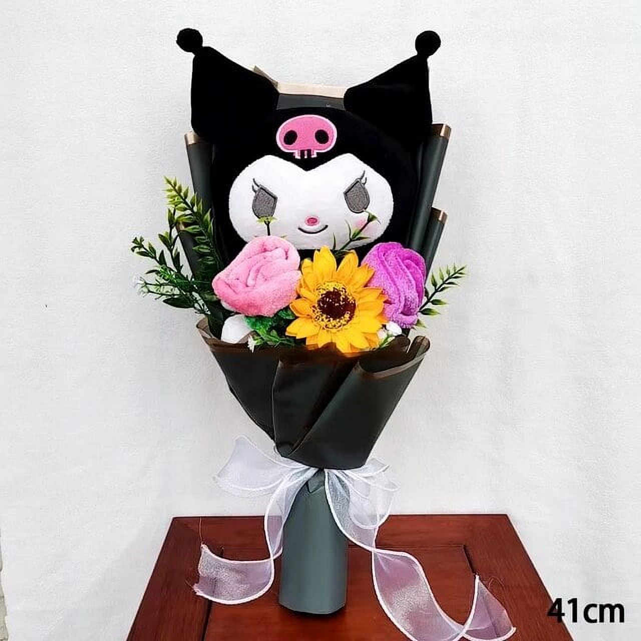 Kuromi My Melody Hello Kitty Graduation Bouquet Sanrioed Anime Plush ...