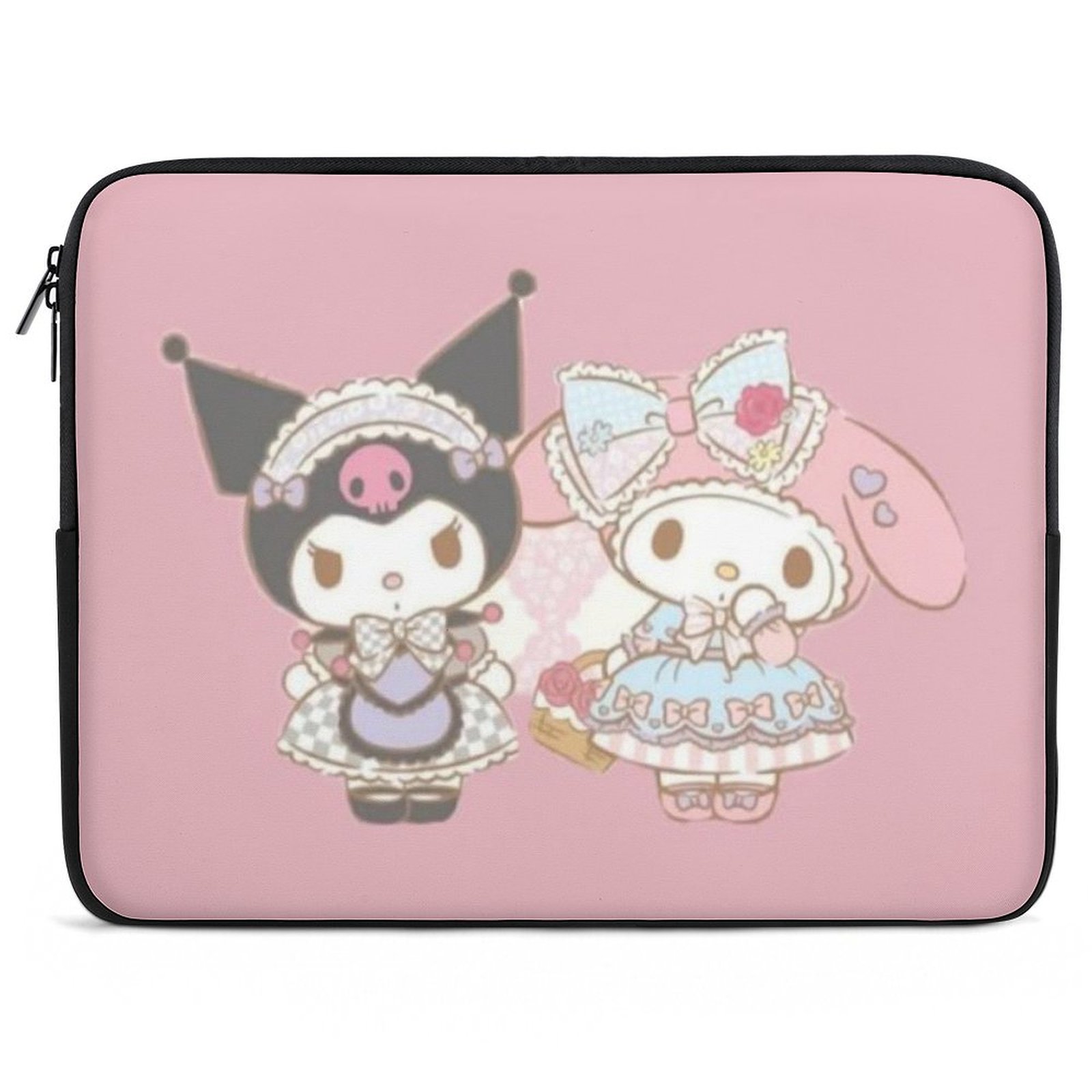 Kuromi & My Melody Laptop Sleeve Lightweight Computer Cover Bag 12inch ...