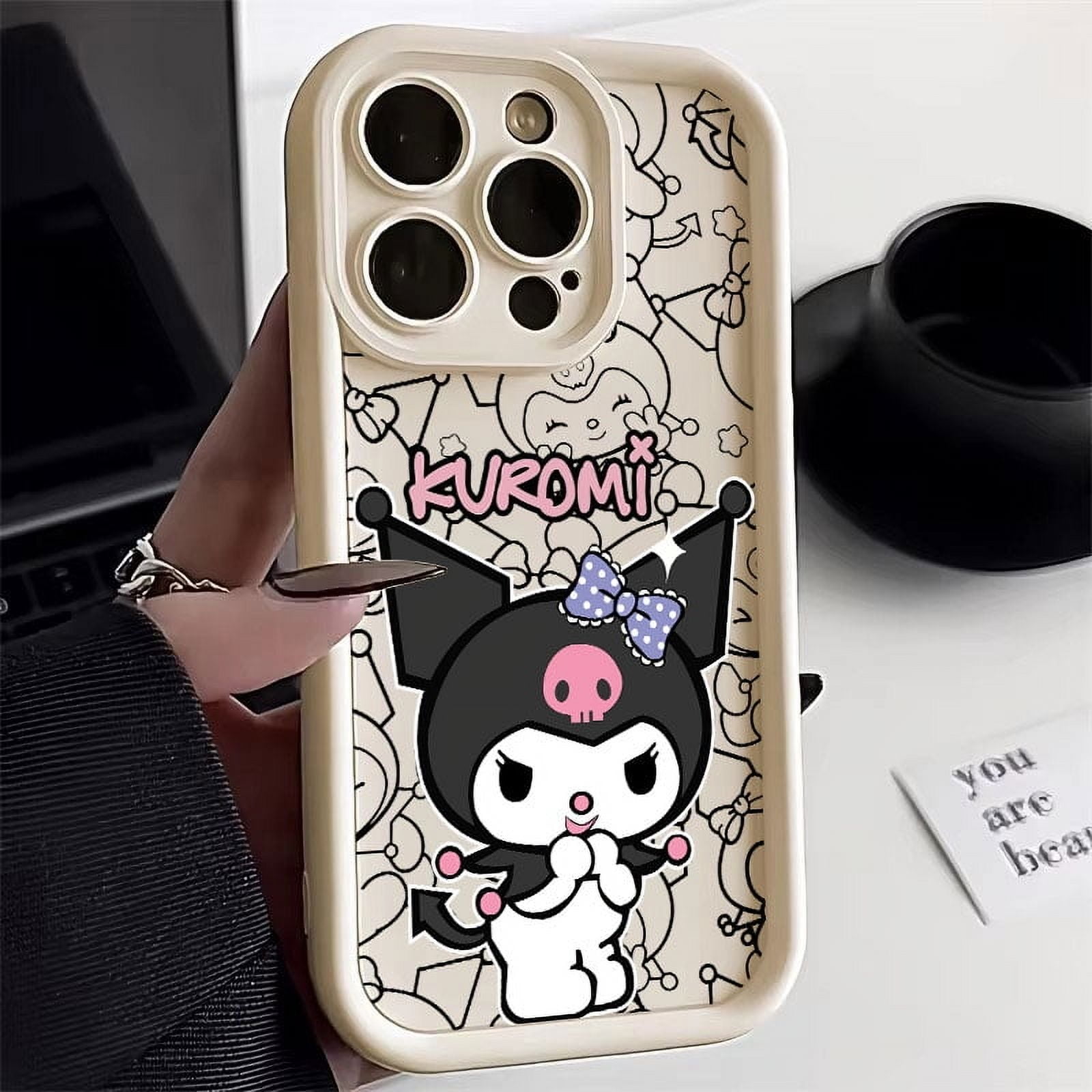 Kuromi My Melody Phone Case For iPhone 11 12 13 14 15 16 Pro Max Sanrio Thicken Case For iPhone ...