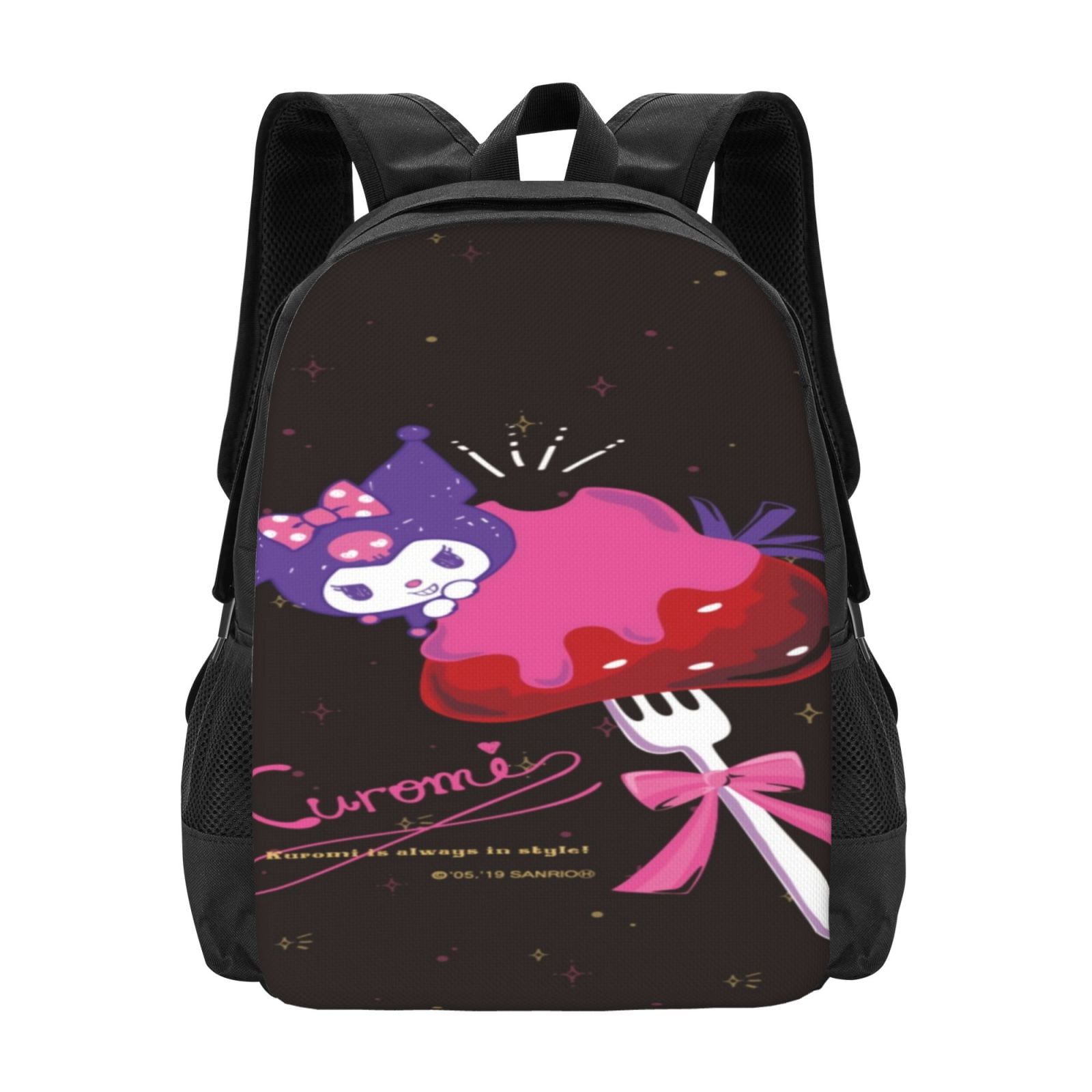 Kuromi New Minimalist Large-Capacity Double-Shoulder Backpack ...