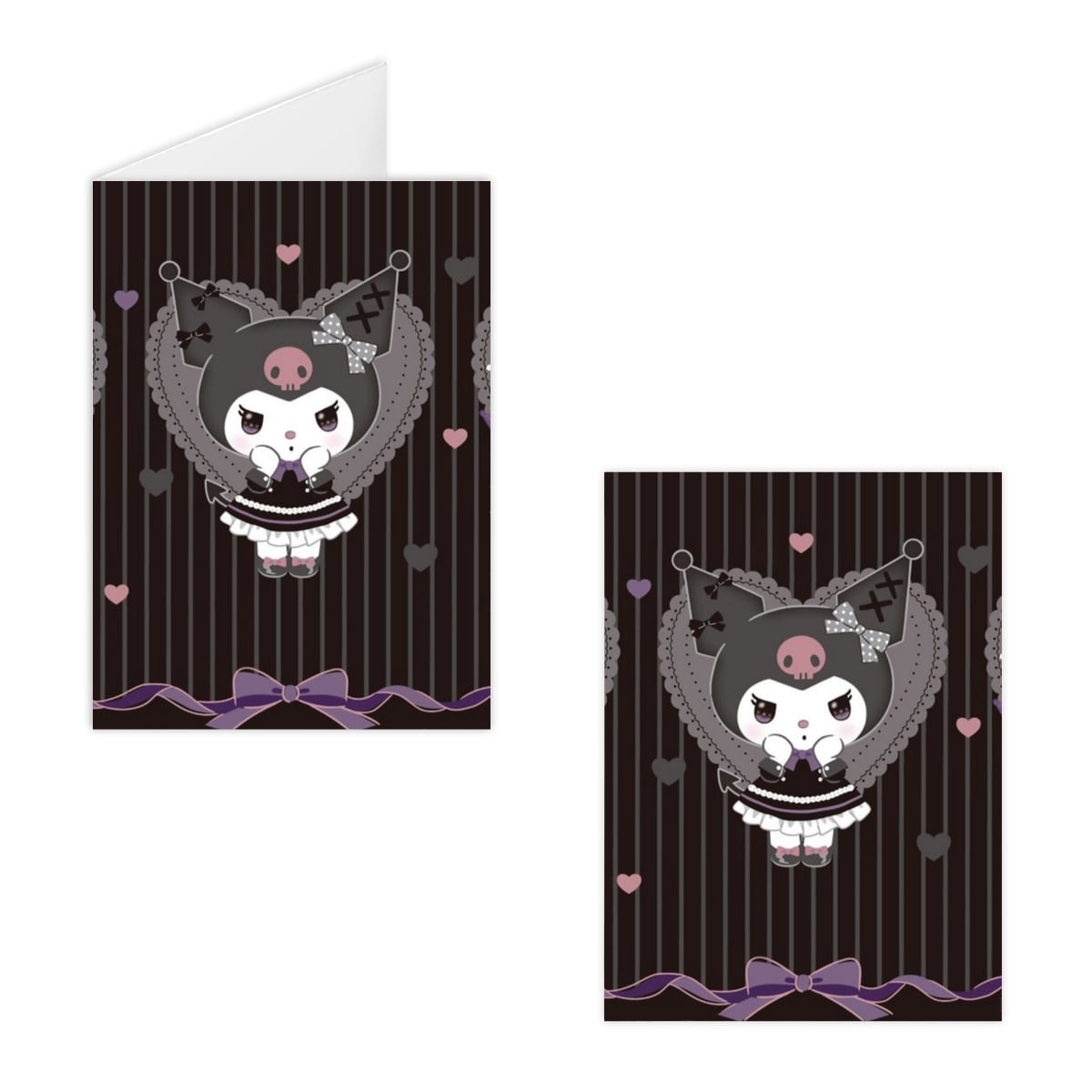 Kuromi Package Blank Cards and Envelopes Greeting Cards with Envelopes ...