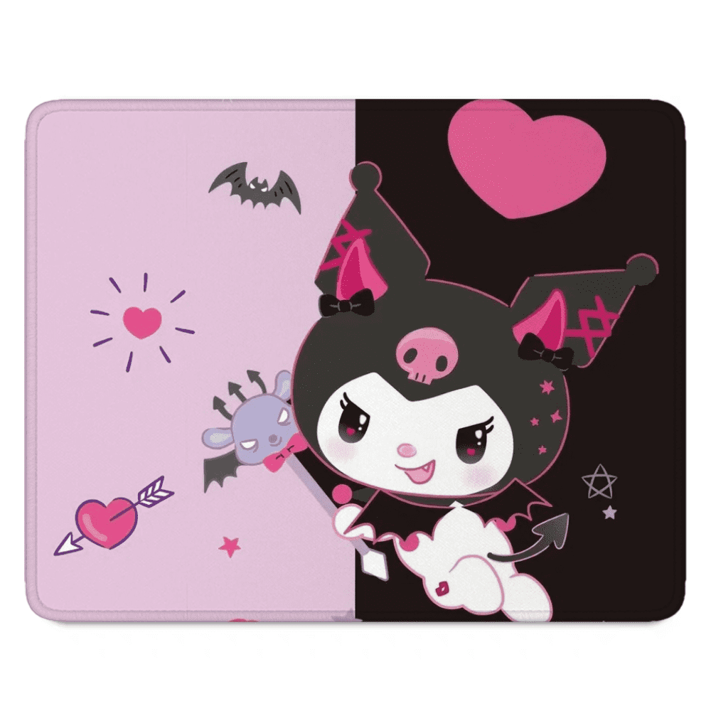Kuromi Pad Mouse Pad Sanrio Kawaii Gaming Laptop Cute Pad on the Table ...