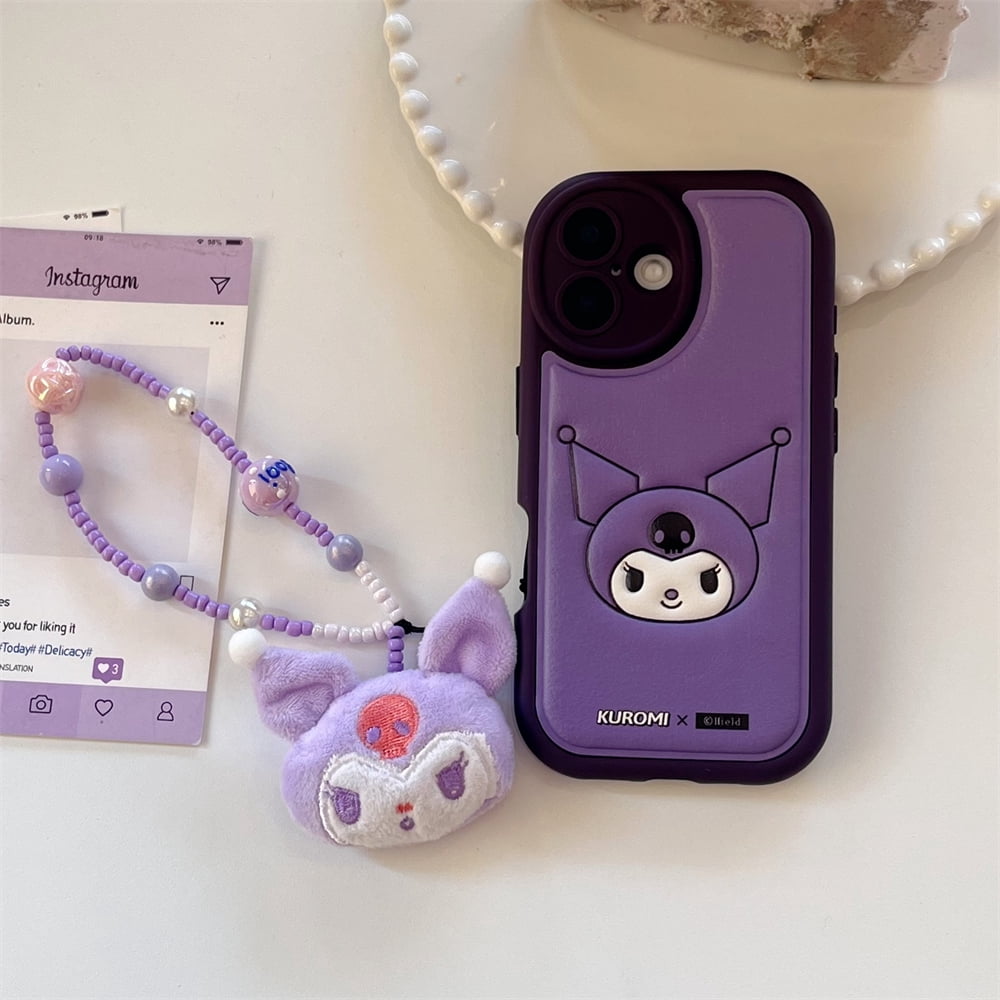 Kuromi Phone Case for iPhone 16 15 14 13 Pro 16promax - Walmart.com