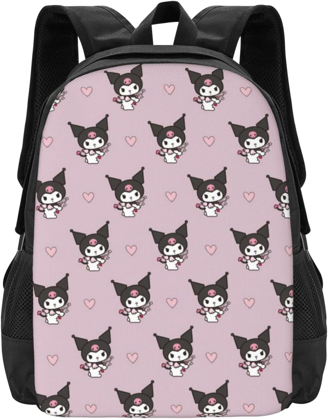 Kuromi Pink Anime Backpack Cute Cartoon Daypack Anime 3d Printed ...