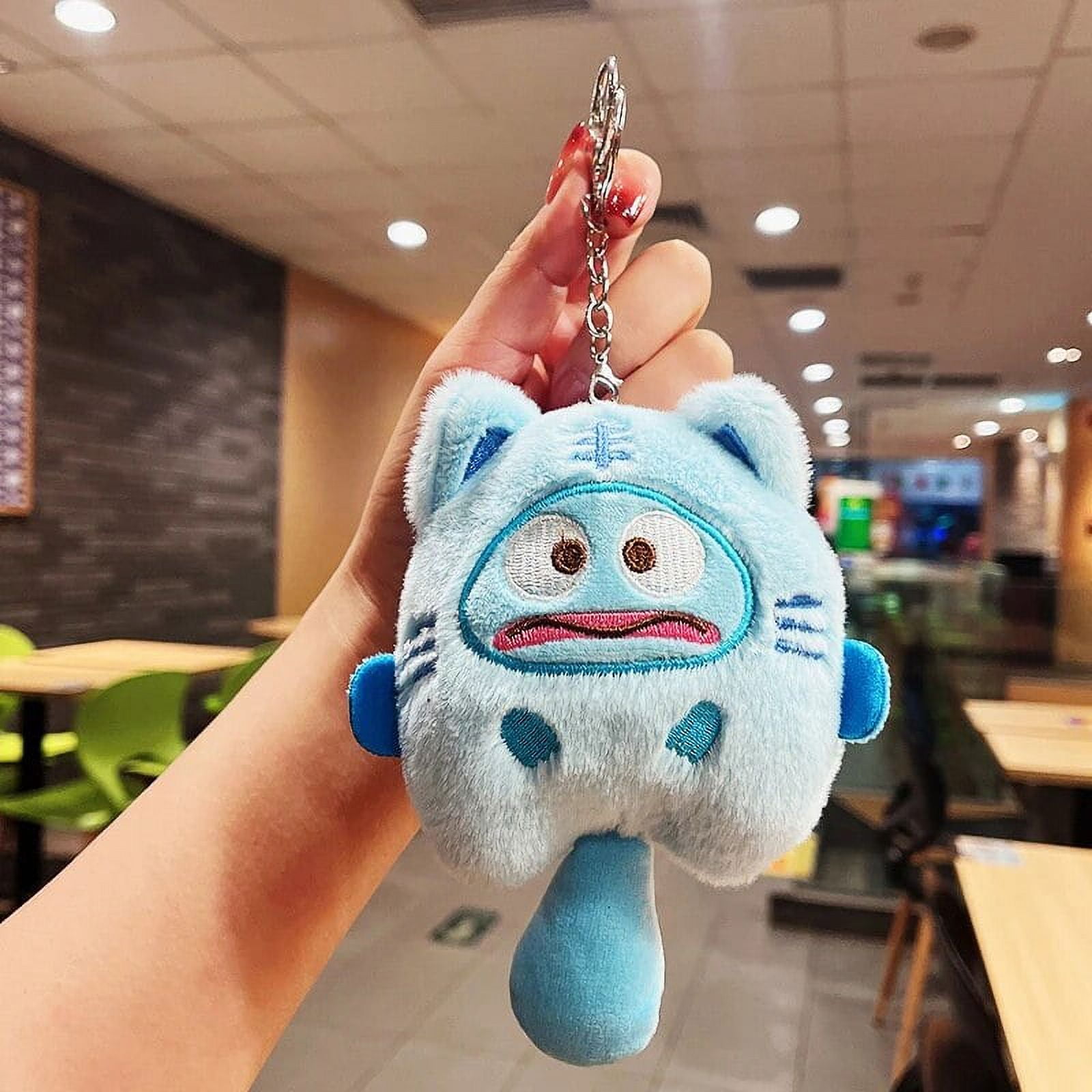 Kuromi Plush Animal Keychain Little Tiger Kuromi My Melody Cinnamoroll ...