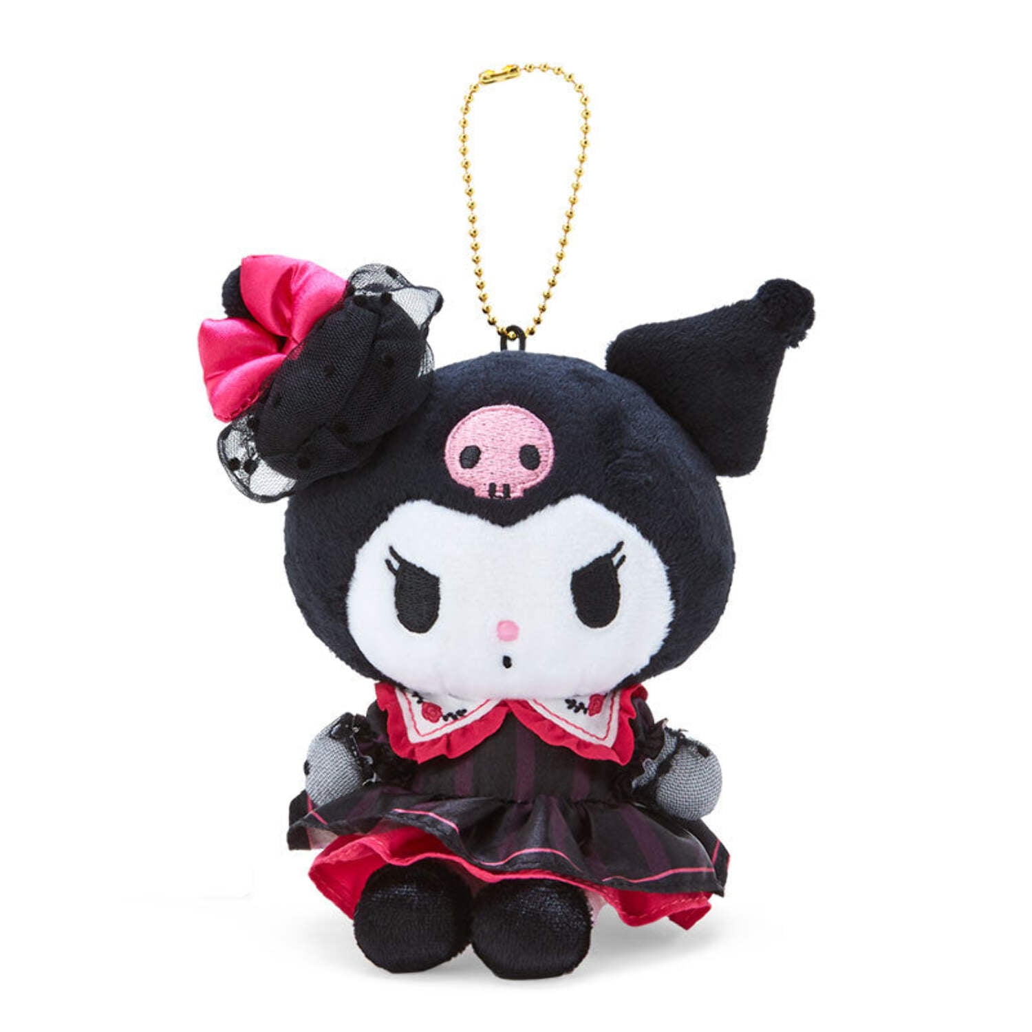 Kuromi Plush Backpack Clip Keychain Sanrio Delusional Lady Series - Walmart.com