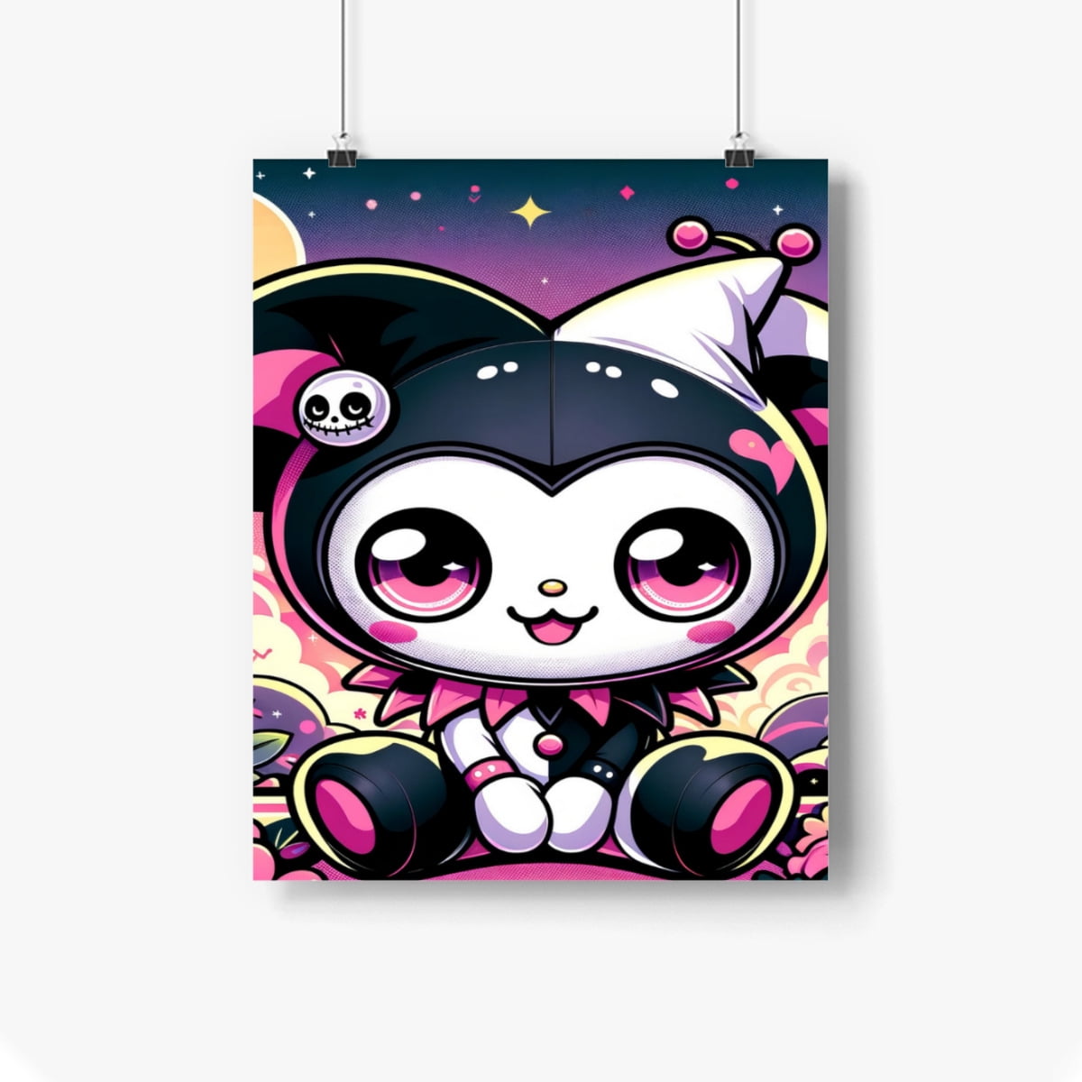 Kuromi Poster Holiday Bedroom Decor Prints Living Room Office Decor ...