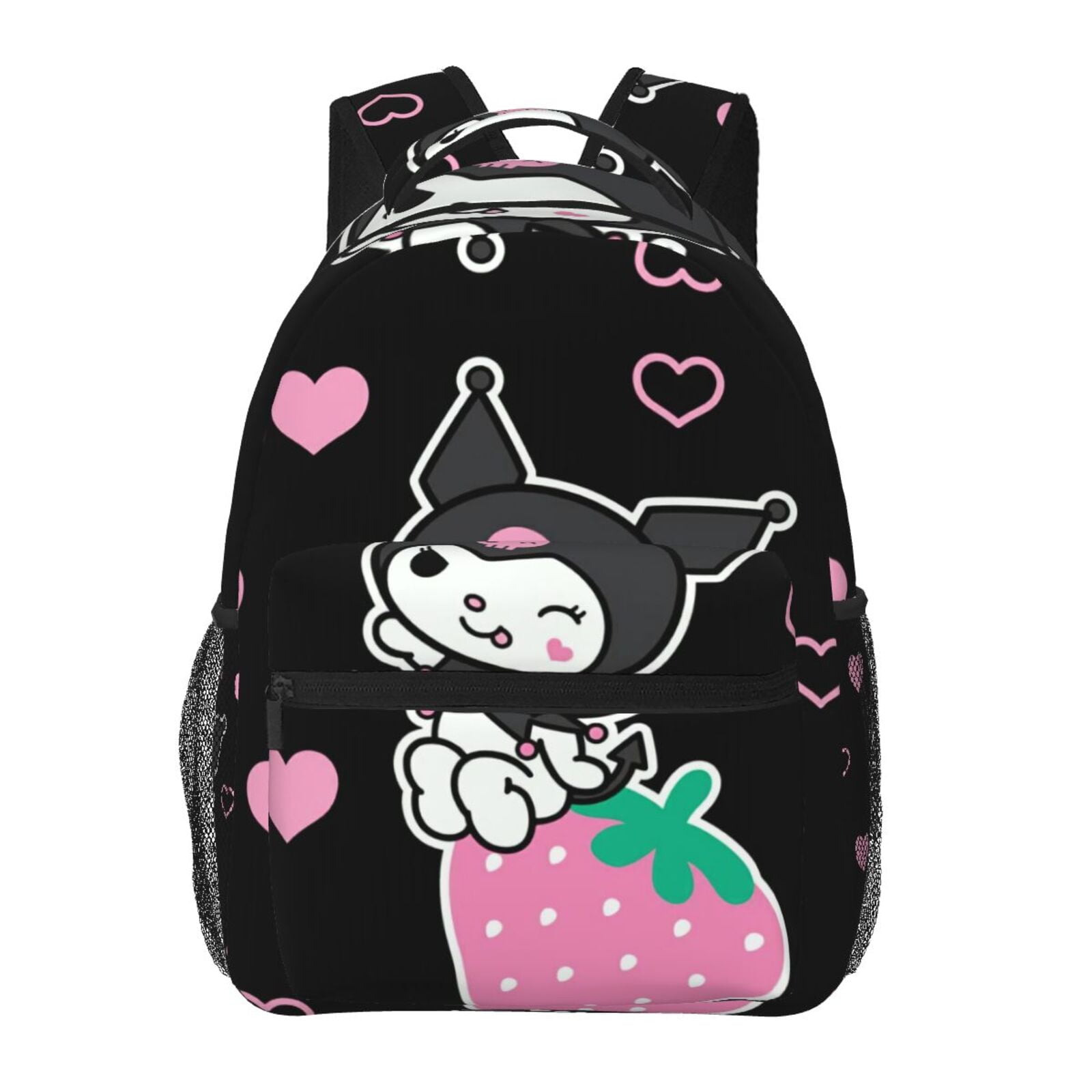 Kuromi Red Backpack VR Game Backpack 3D Pattern Printed Travel Backpack ...