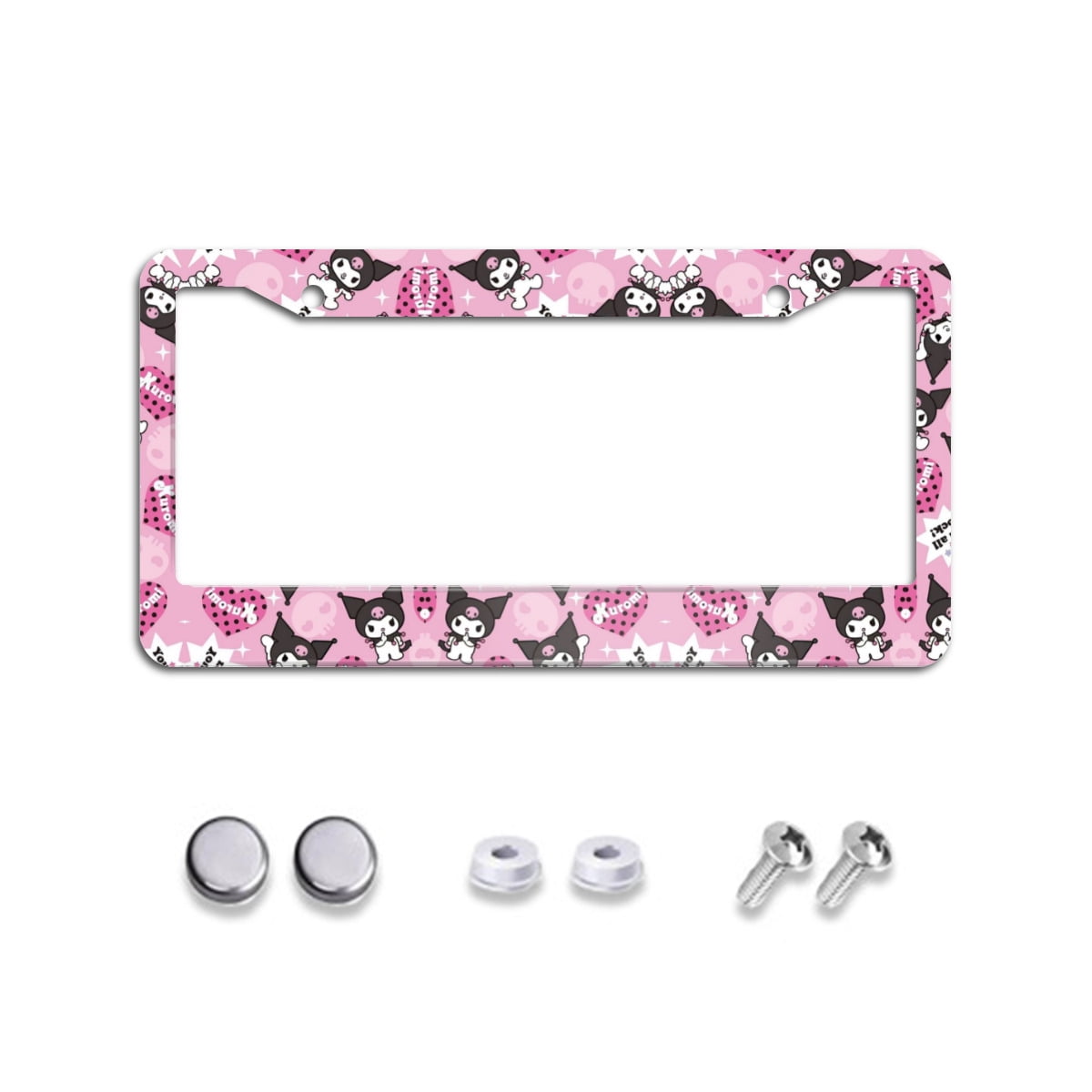 Kuromi License Plate Frame