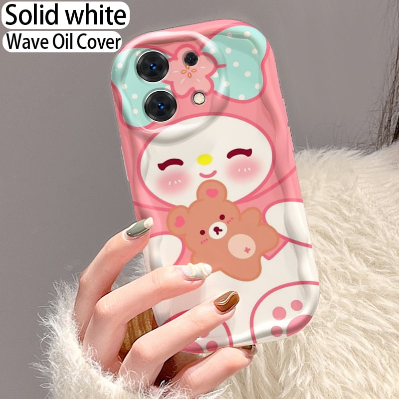 Kuromi Sanrio Melody Cartoon For Xiaomi Mi 14 12 12T 11 Lite Poco M6 X6 X5 X4 X3 M3 F4 Pro GT ...