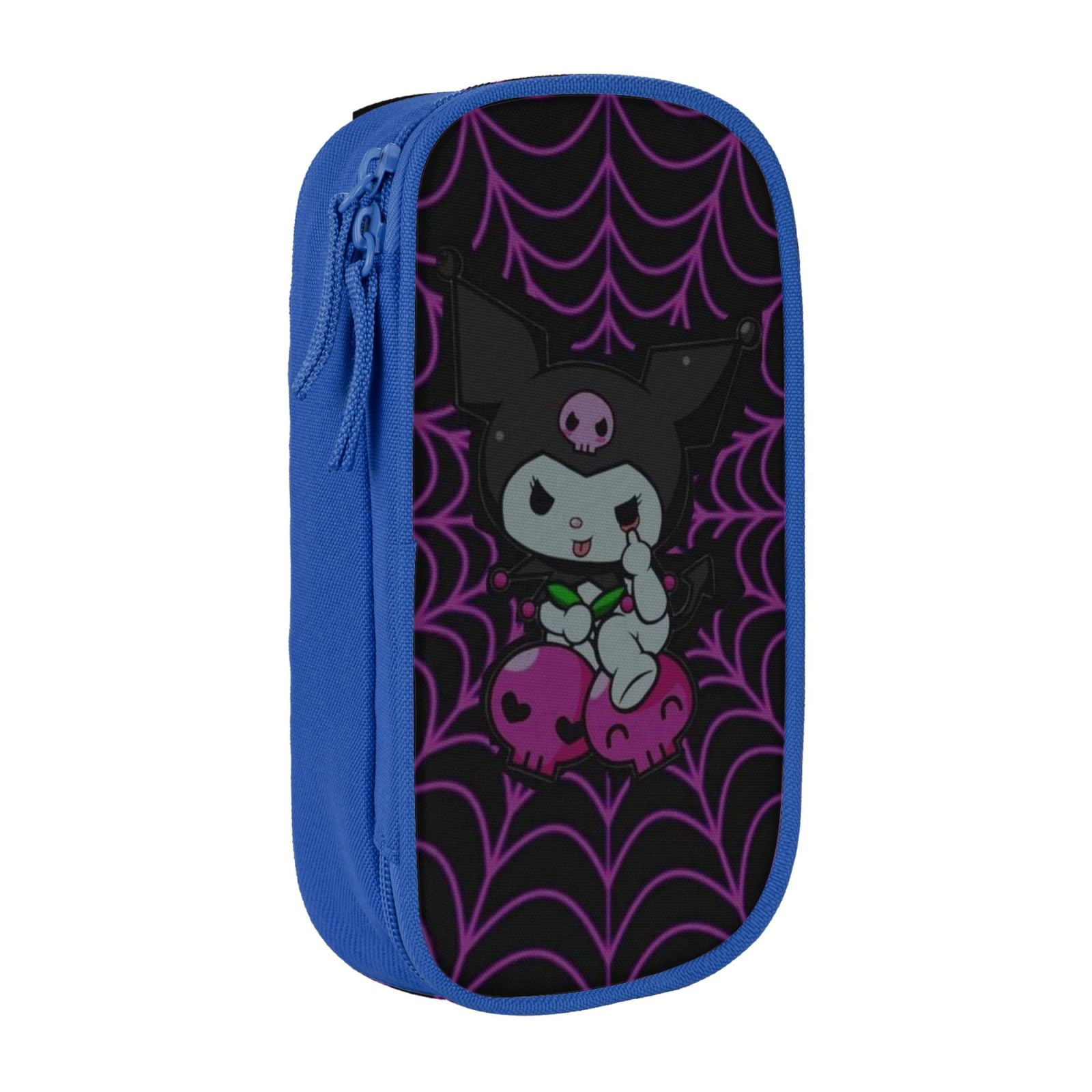 Kuromi Spider Web Pencil Case,Pencil Pouch,Big Pencil Bag Pouch Box ...