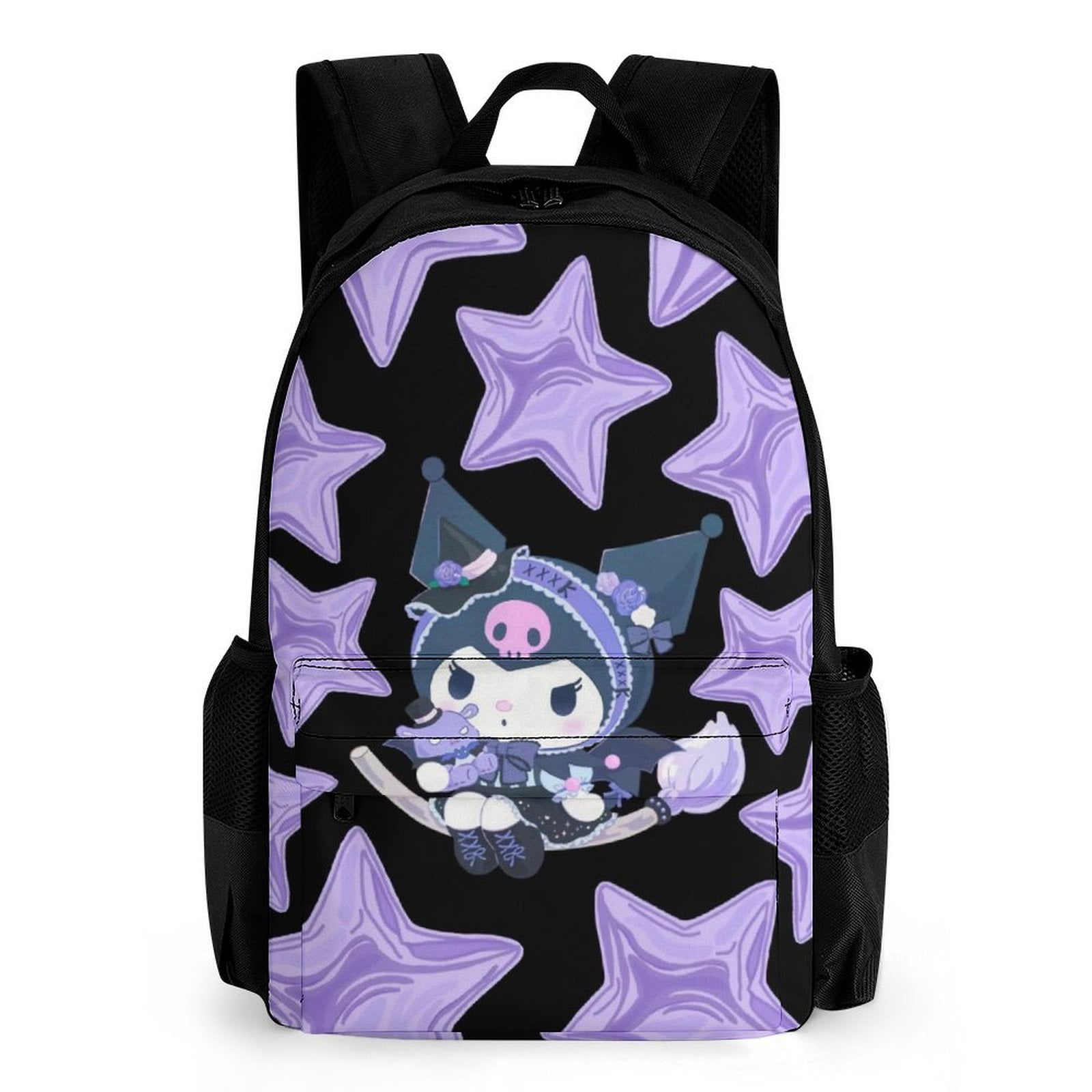 Kuromi Star Wallpaper Laptop Backpack With Pockets Large Capacity ...