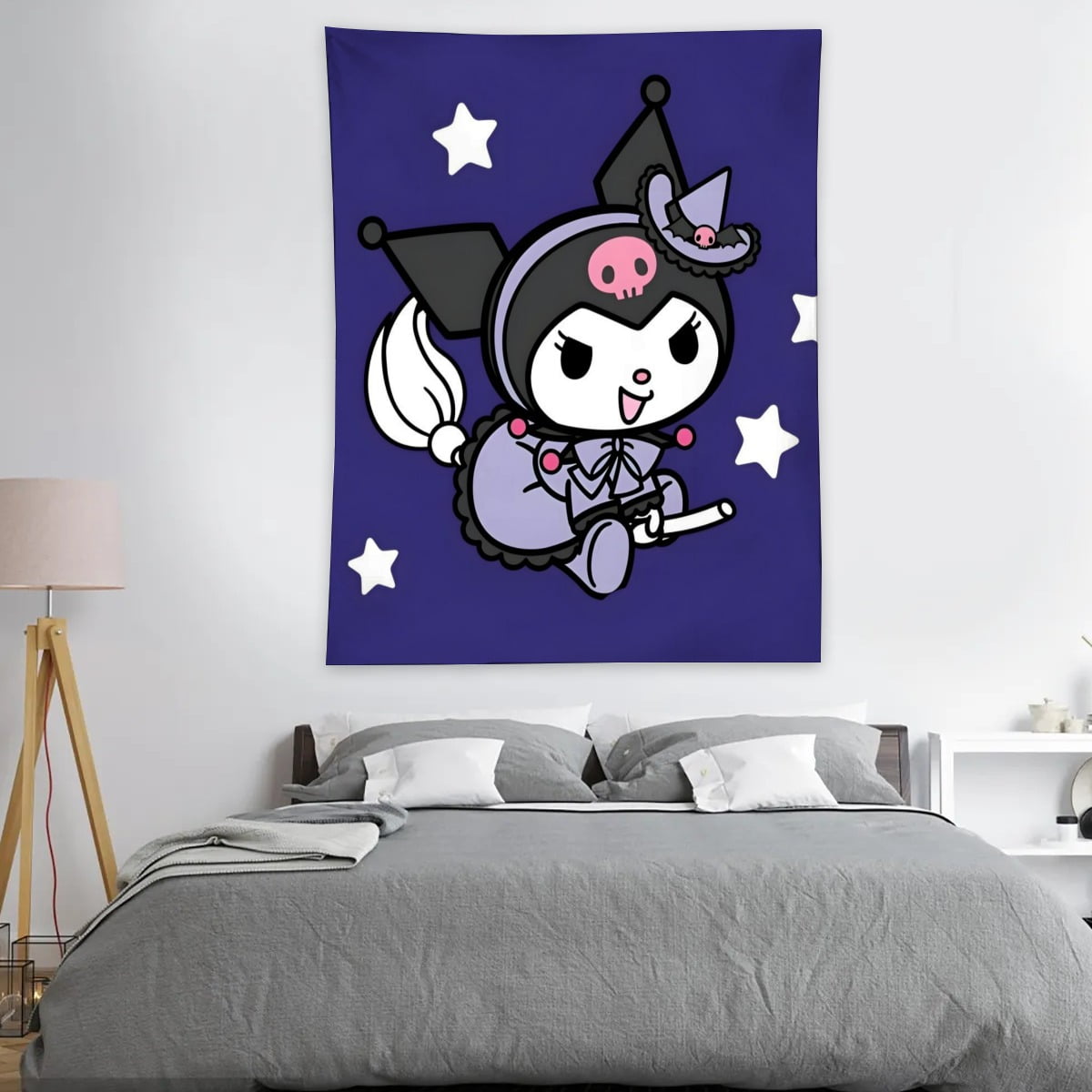 Kuromi Tapestry 40 x 60 Inches With Vivid Colors Realistic Details Easy ...