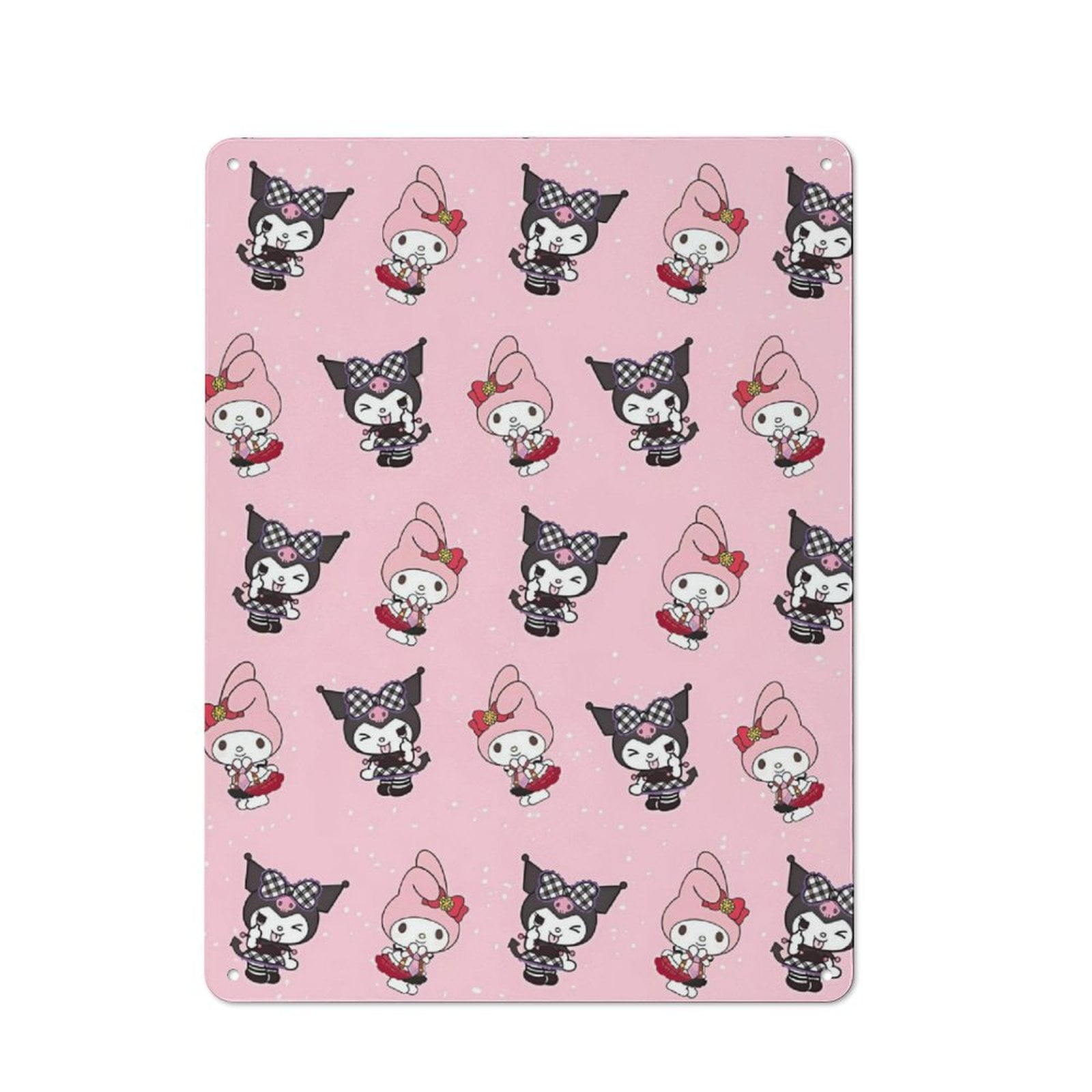 Kuromi Vintage Comic Poster Tin Signs Wall Art Metal Tin Sign Wall ...