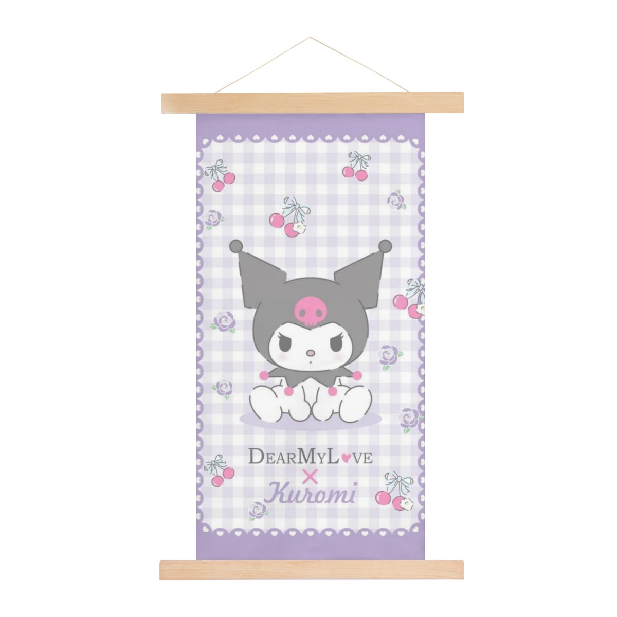 Kuromi Wall Decor Decorative Art Wall Roll Wall Hanging Picture Roll ...