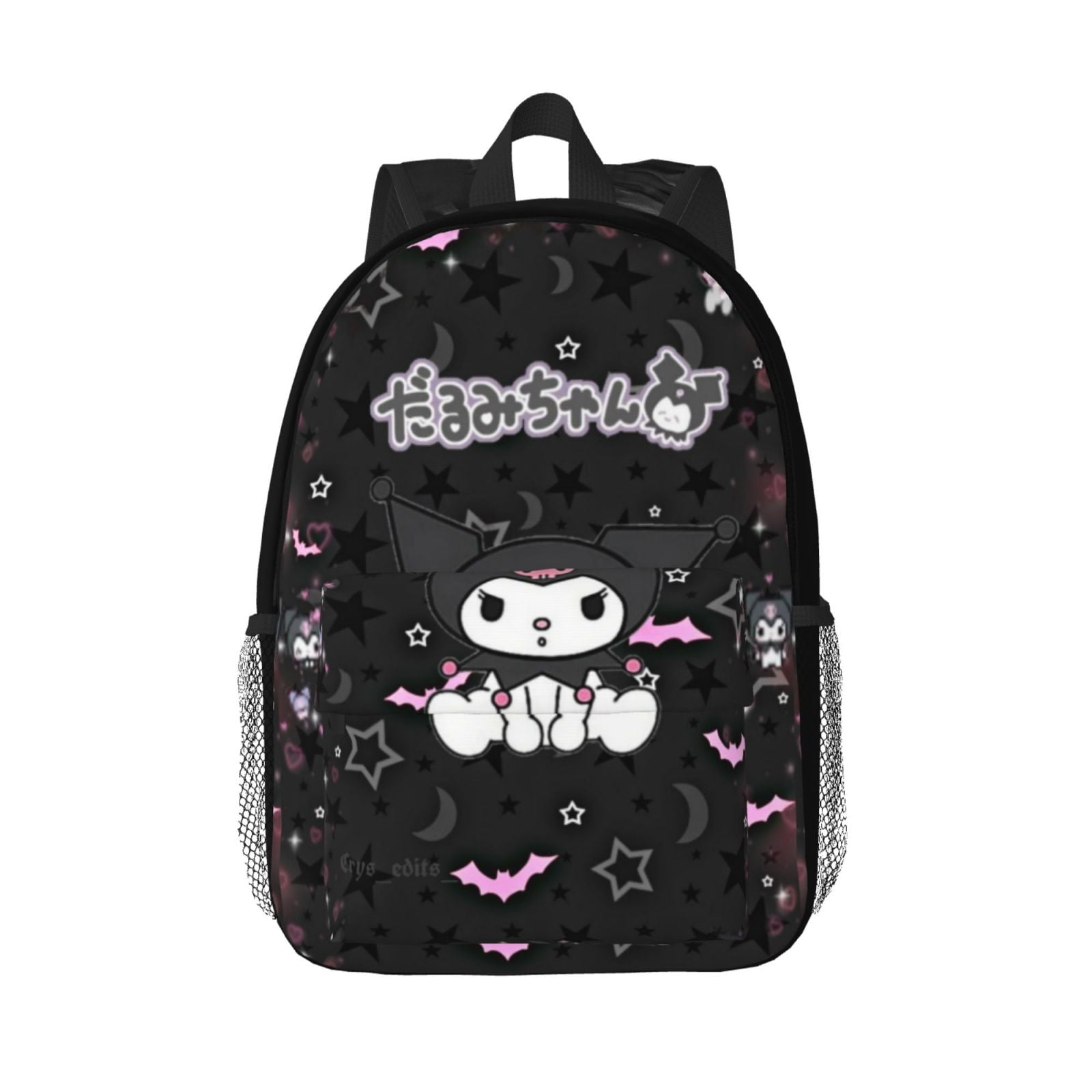 Kuromi Wallpaper Backpack,Daypack Cute Cartoon Travel Backpack with ...