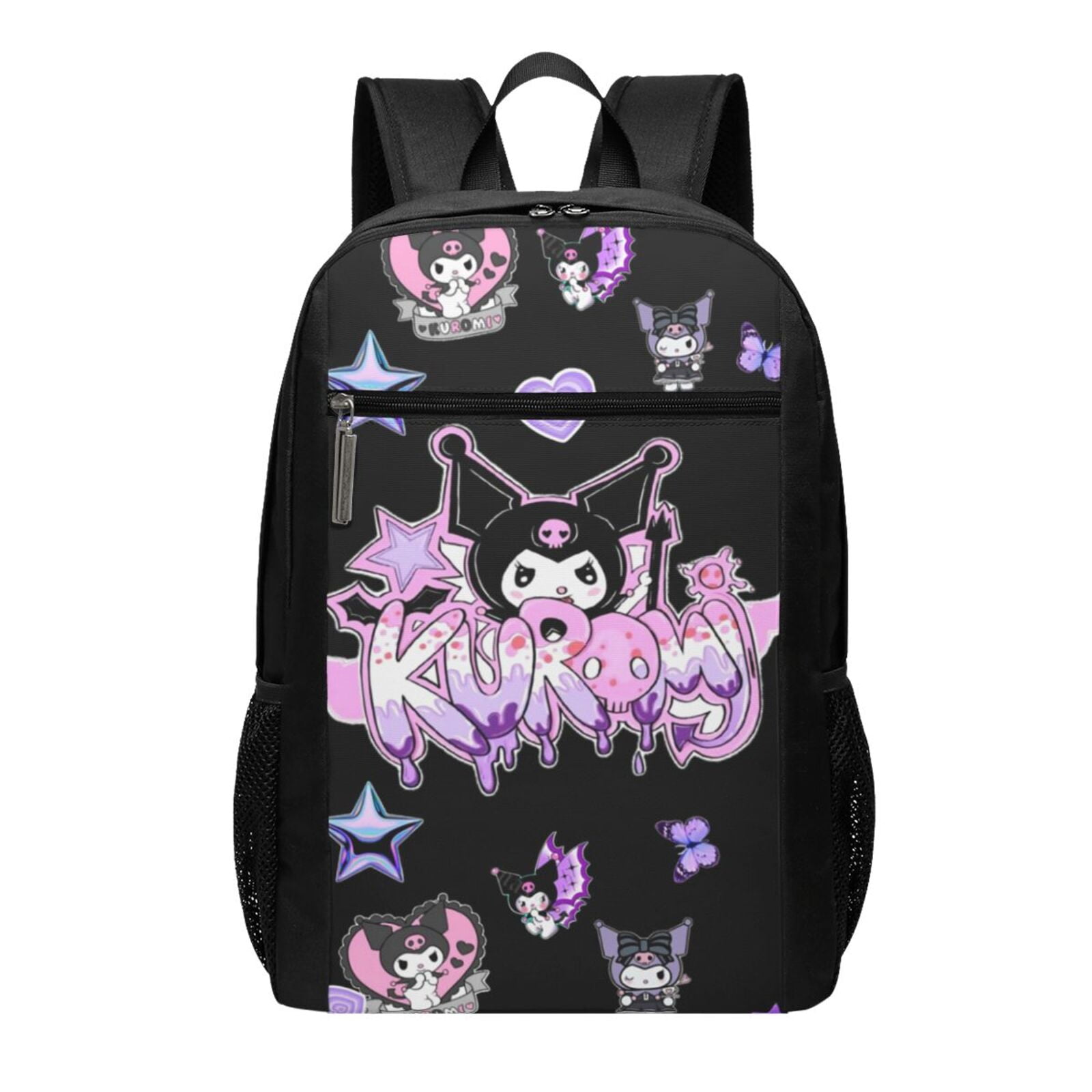Kuromi and My Melody Backpack Bookbag Casual Daypack Travel Backpacks ...