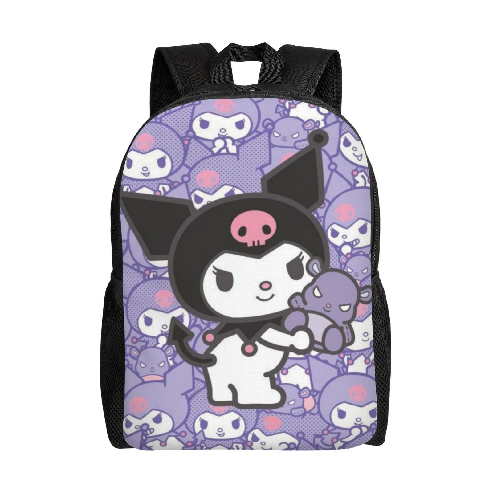 Kuromi and My Melody Kid School Backpack Bookbag Casual Daypack Travel ...