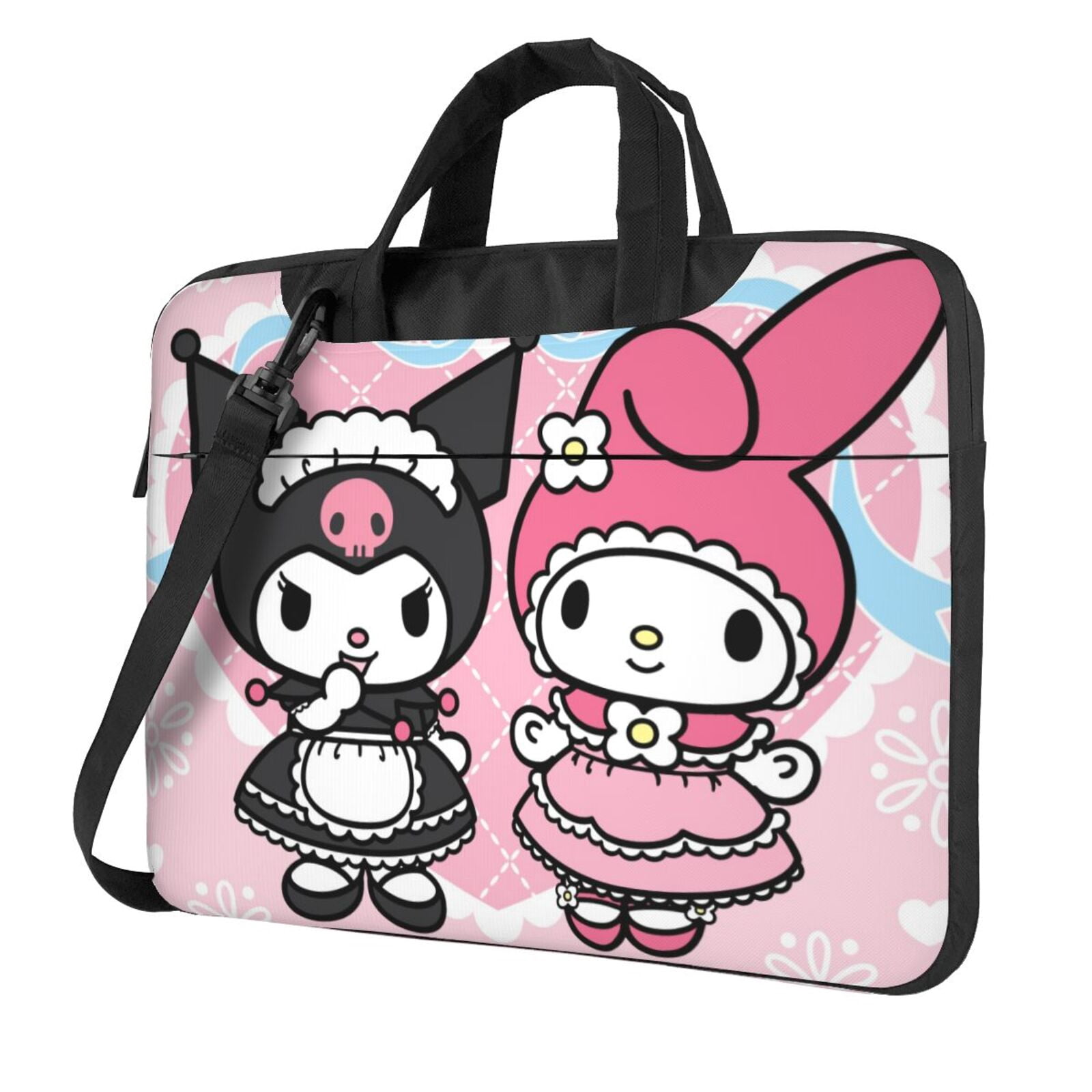 Kuromi and My Melody Laptop Bag, 13 inch Computer Bag Messenger ...