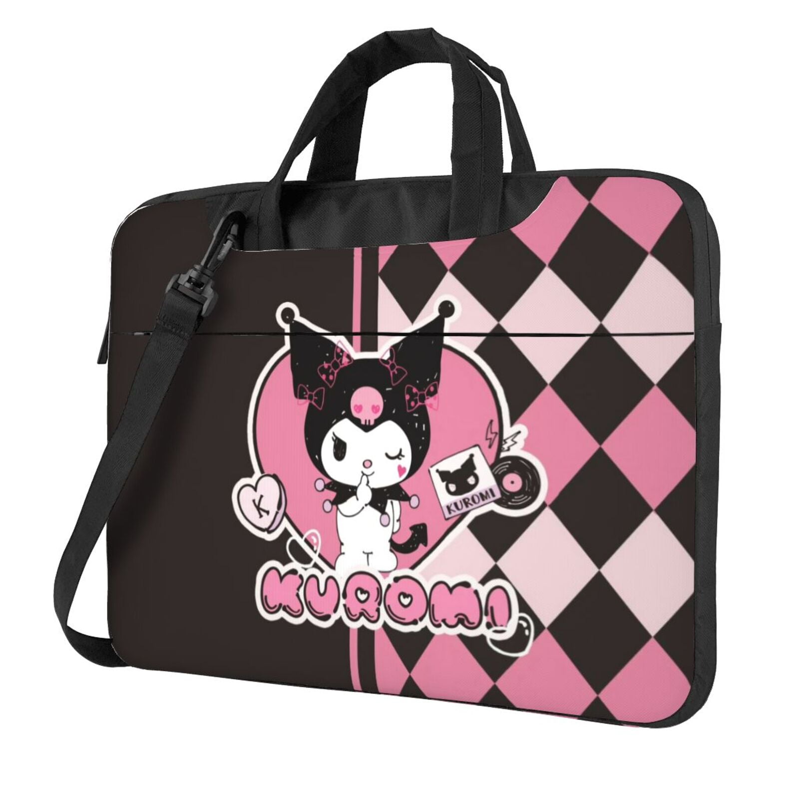 Kuromi and My Melody Laptop Bag, 13 inch Computer Bag Messenger ...