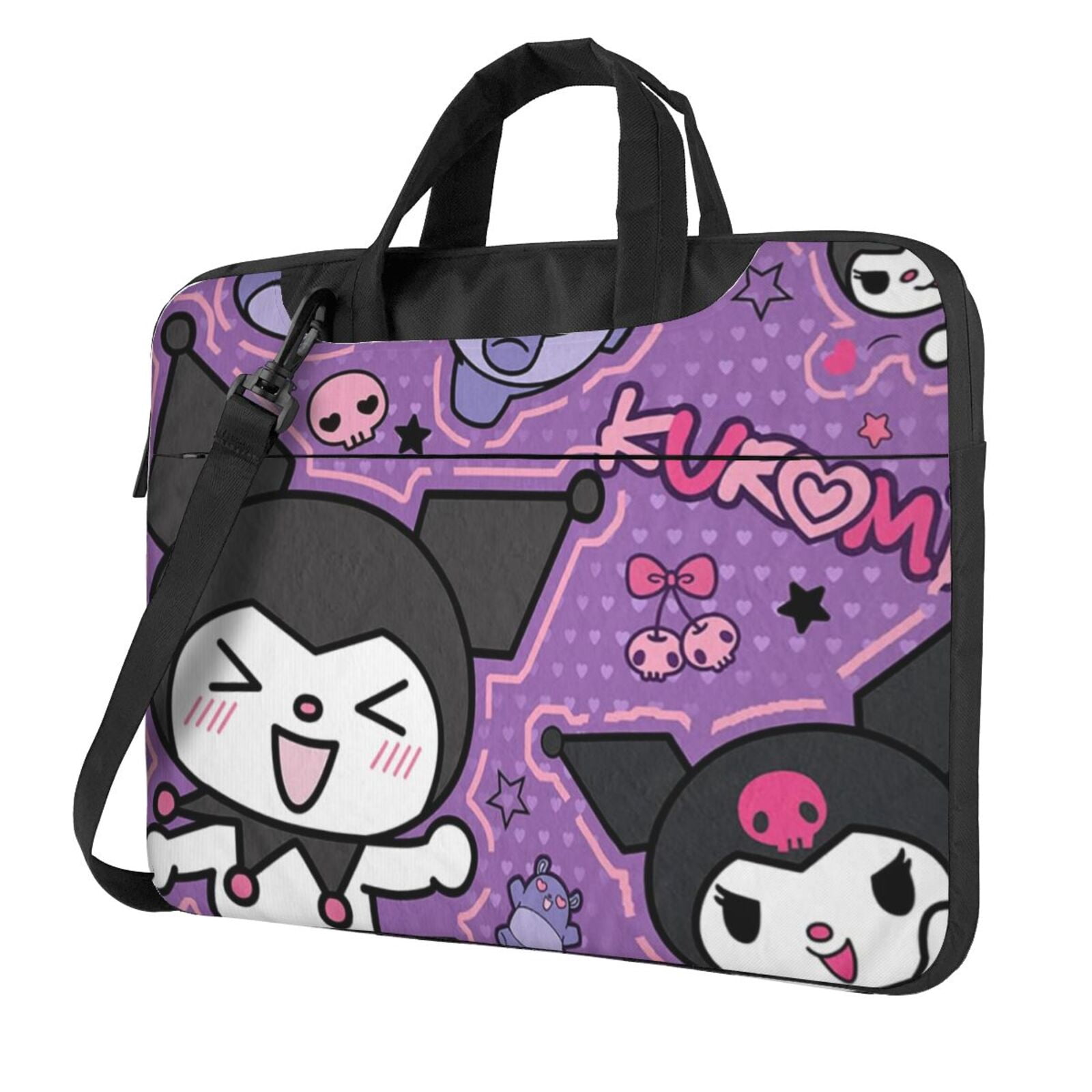 Kuromi and My Melody Laptop Bag, 13 inch Computer Bag Messenger ...