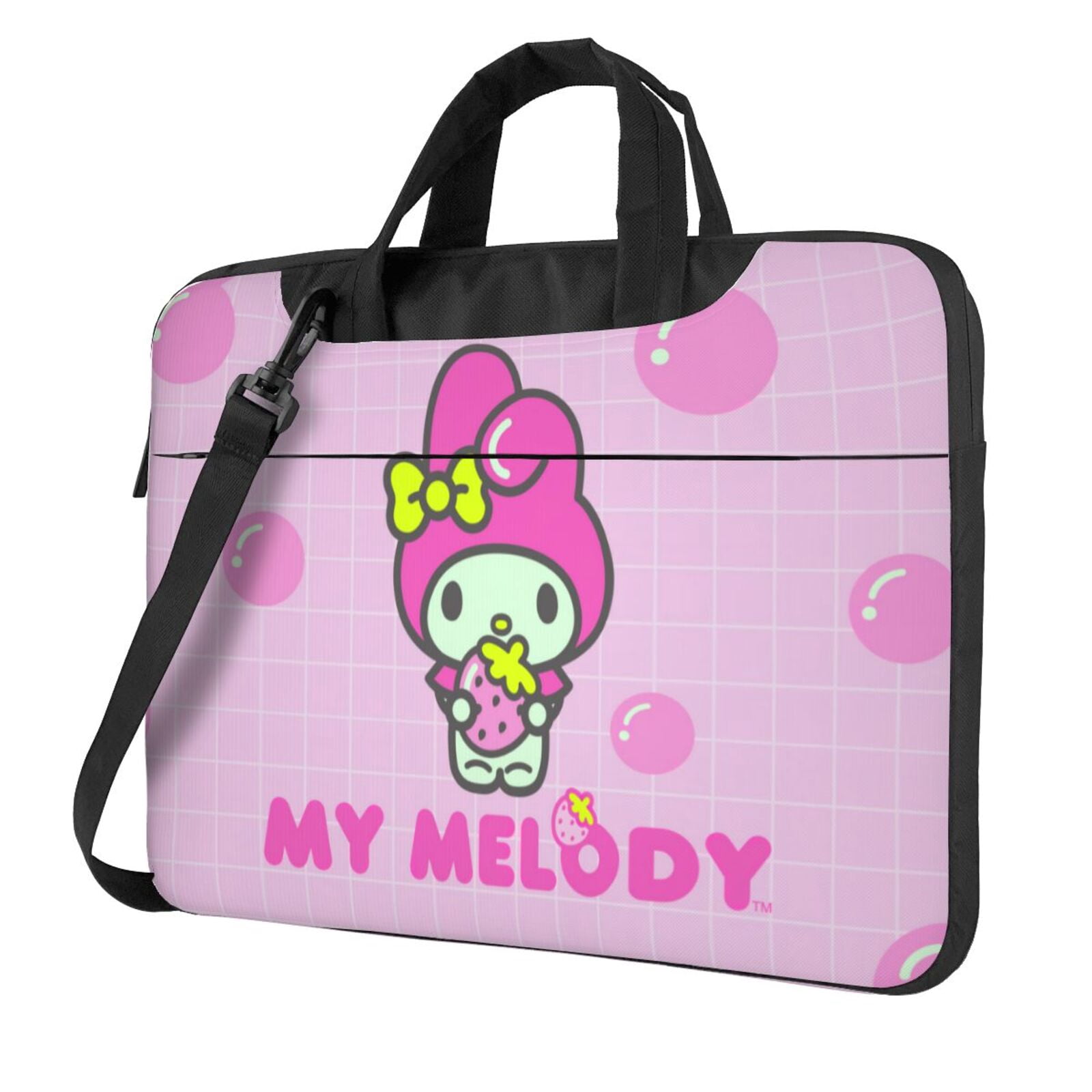 Kuromi and My Melody Laptop Bag, 14 inch Computer Bag Messenger ...