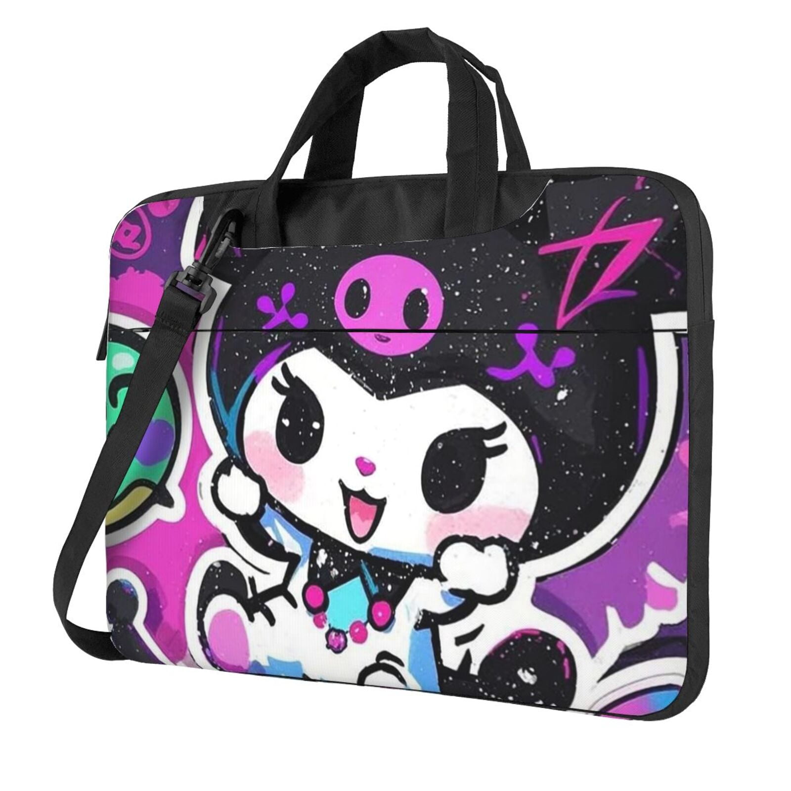 Kuromi and My Melody Laptop Bag, 14 inch Computer Bag Messenger ...