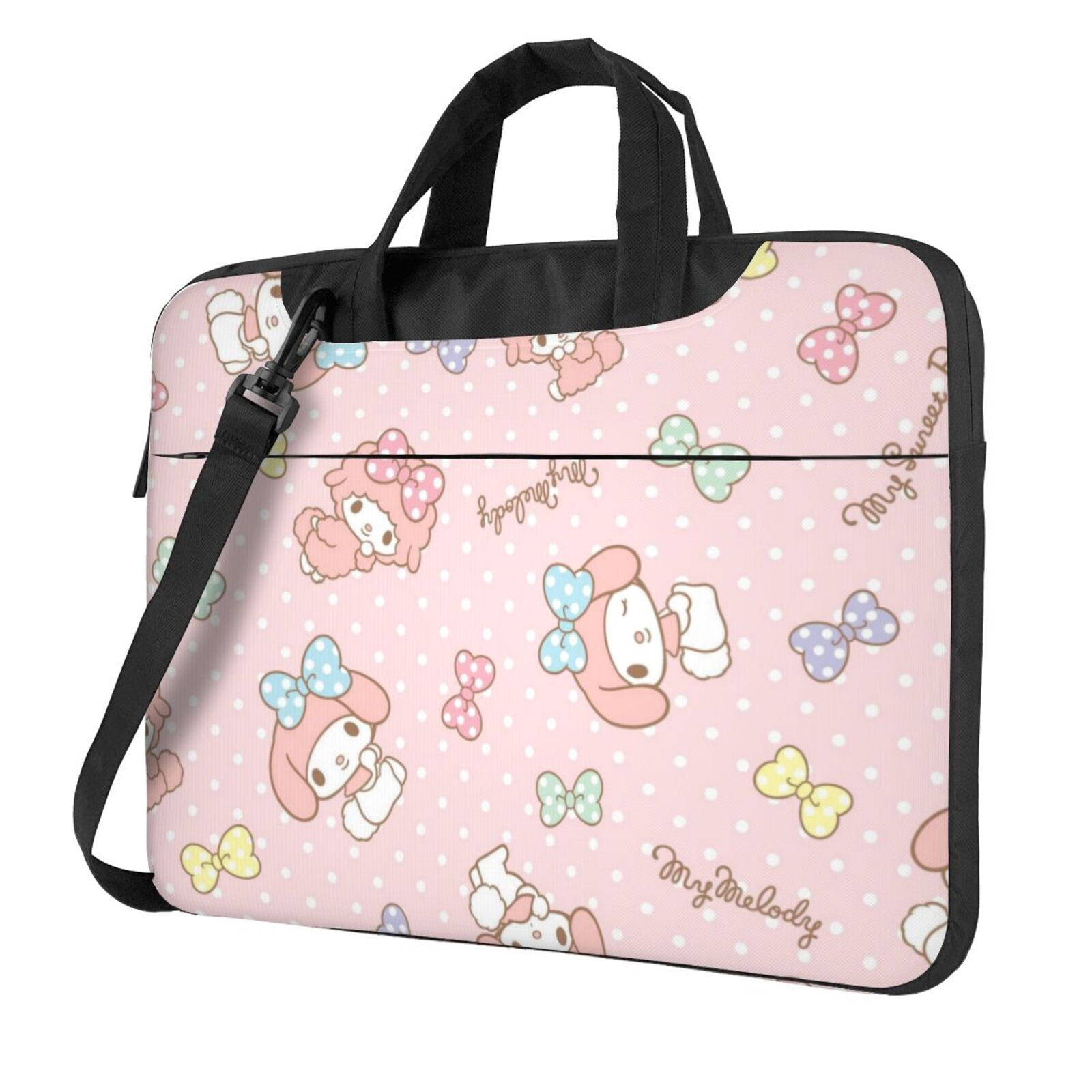 Kuromi and My Melody Laptop Bag, 14 inch Computer Bag Messenger ...