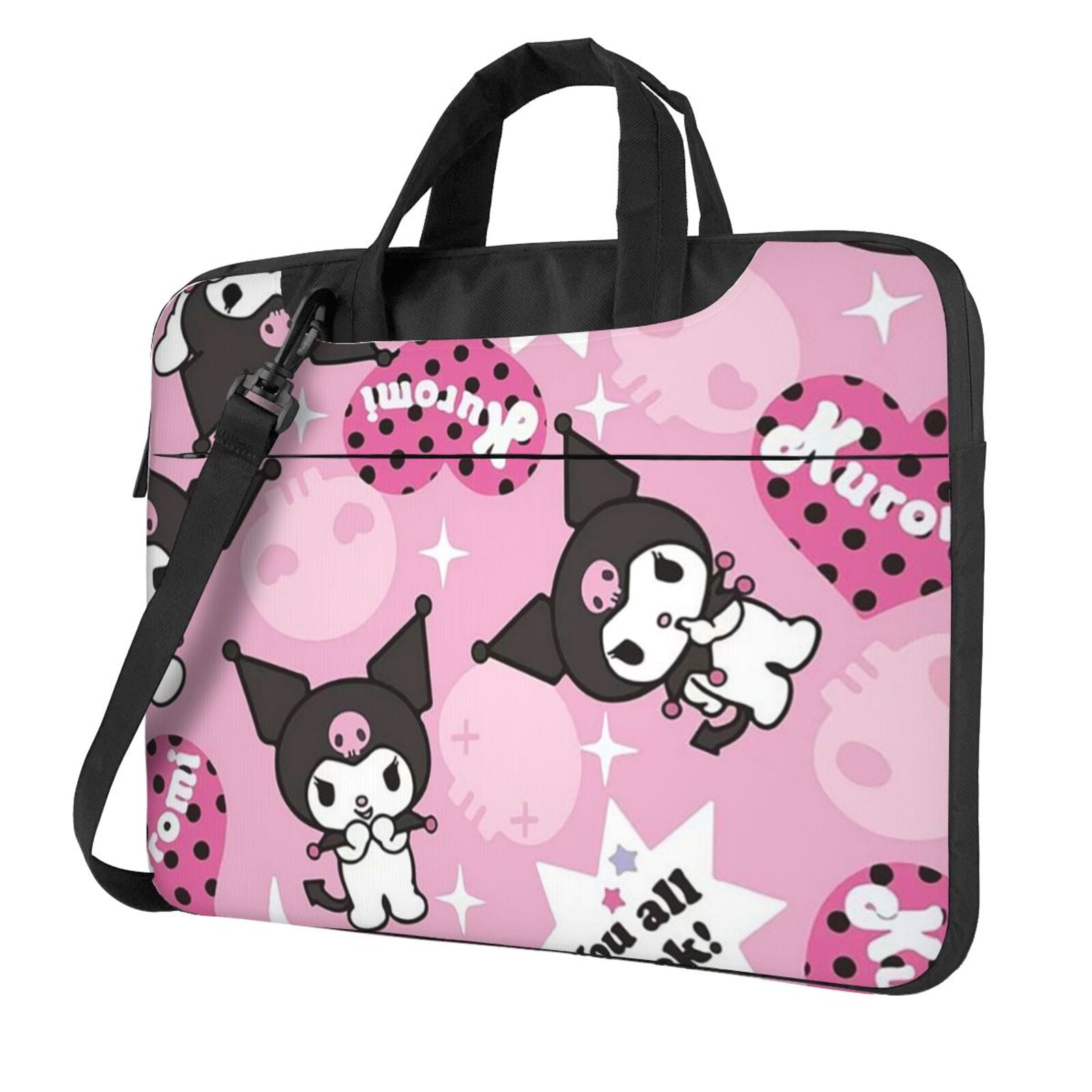Kuromi and My Melody Laptop Bag, 15.6 inch Computer Bag Messenger ...