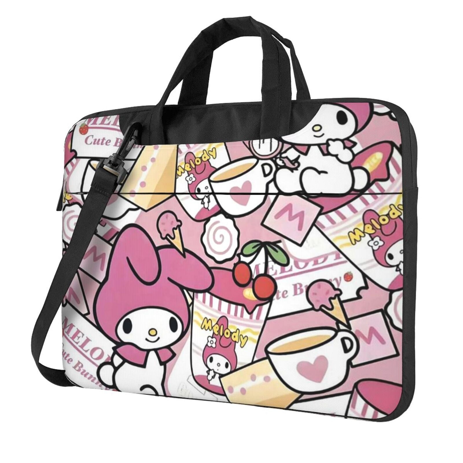 Kuromi and My Melody Laptop Bag, 15.6 inch Computer Bag Messenger ...