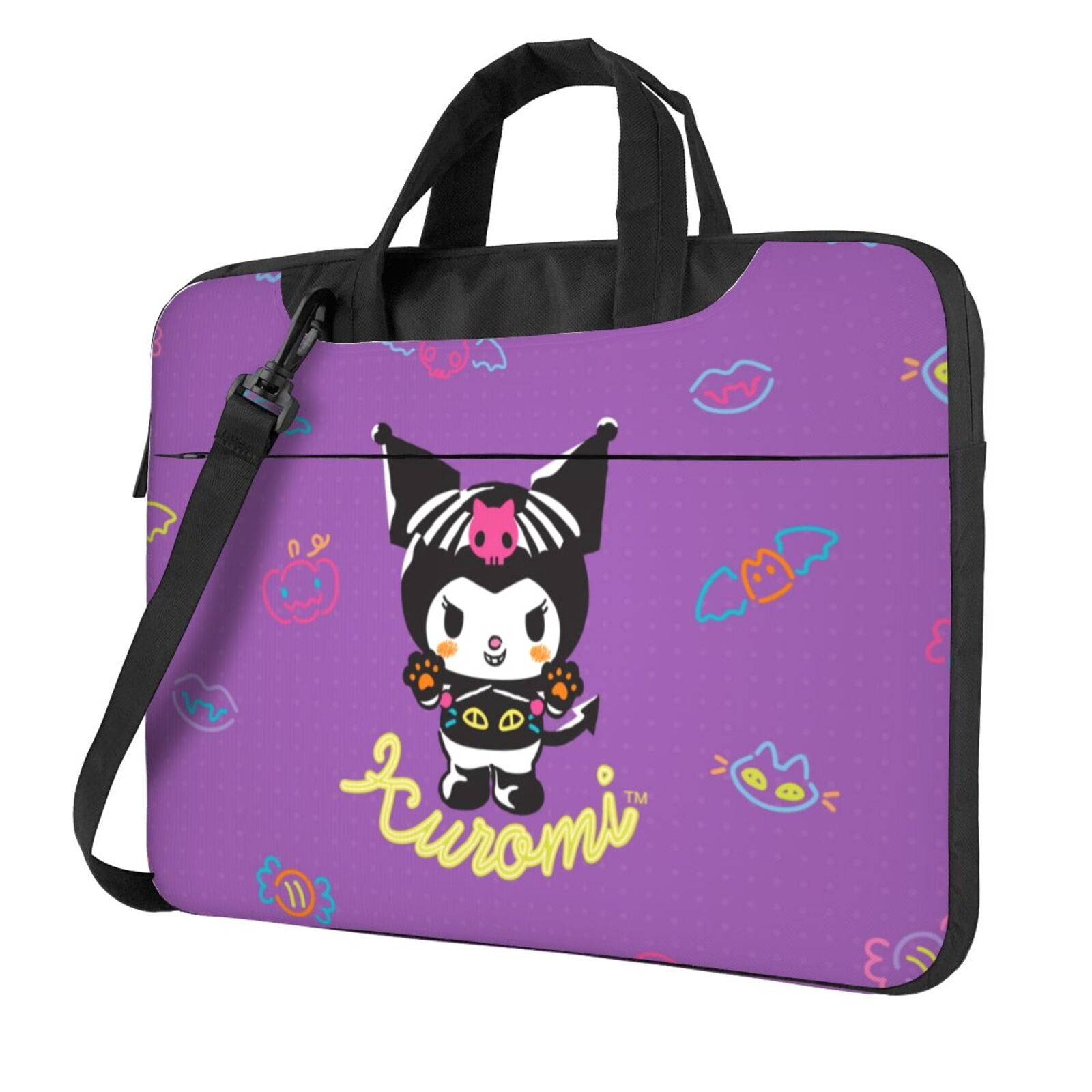 Kuromi and My Melody Laptop Bag, 15.6 inch Computer Bag Messenger ...