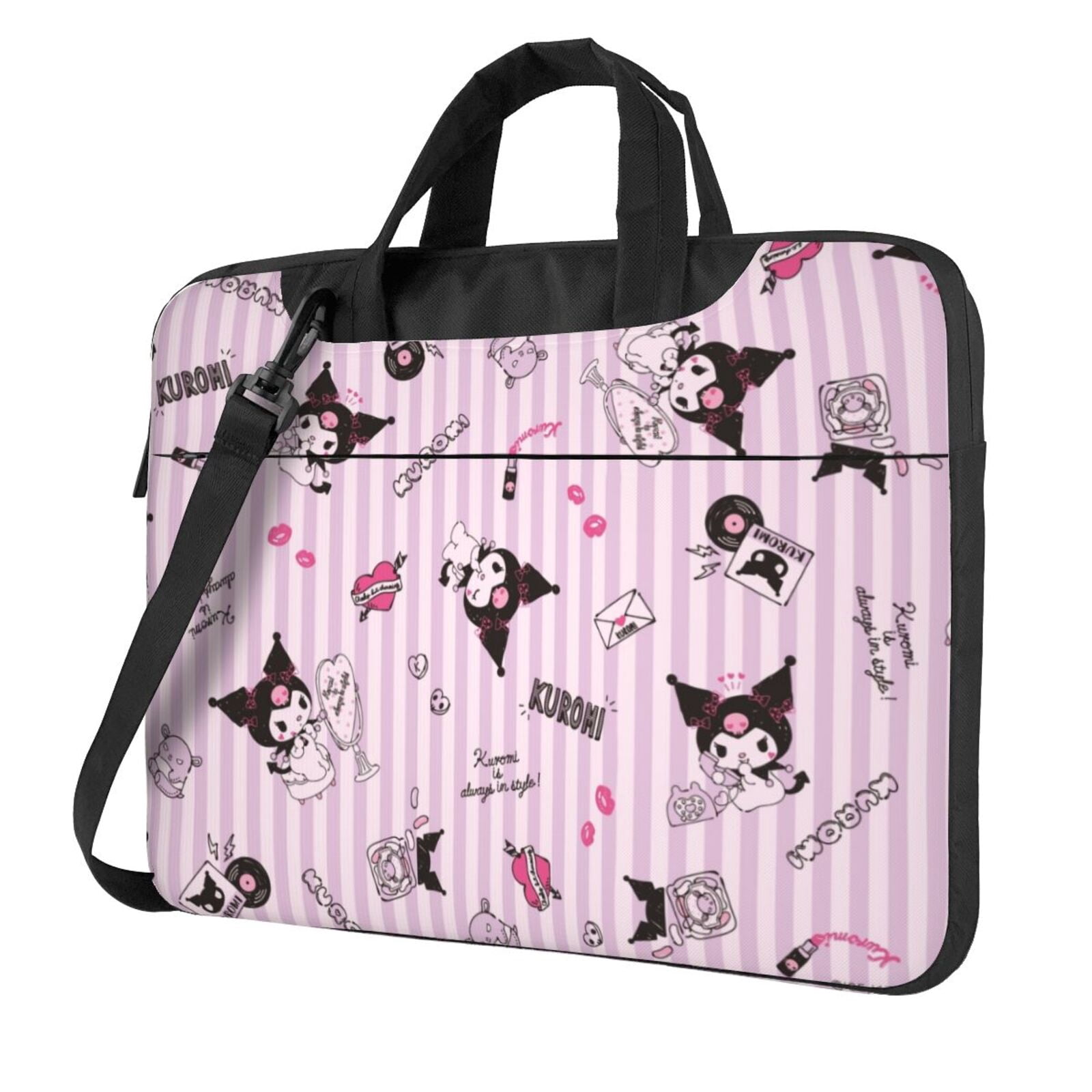Kuromi and My Melody Laptop Bag, 15.6 inch Computer Bag Messenger ...