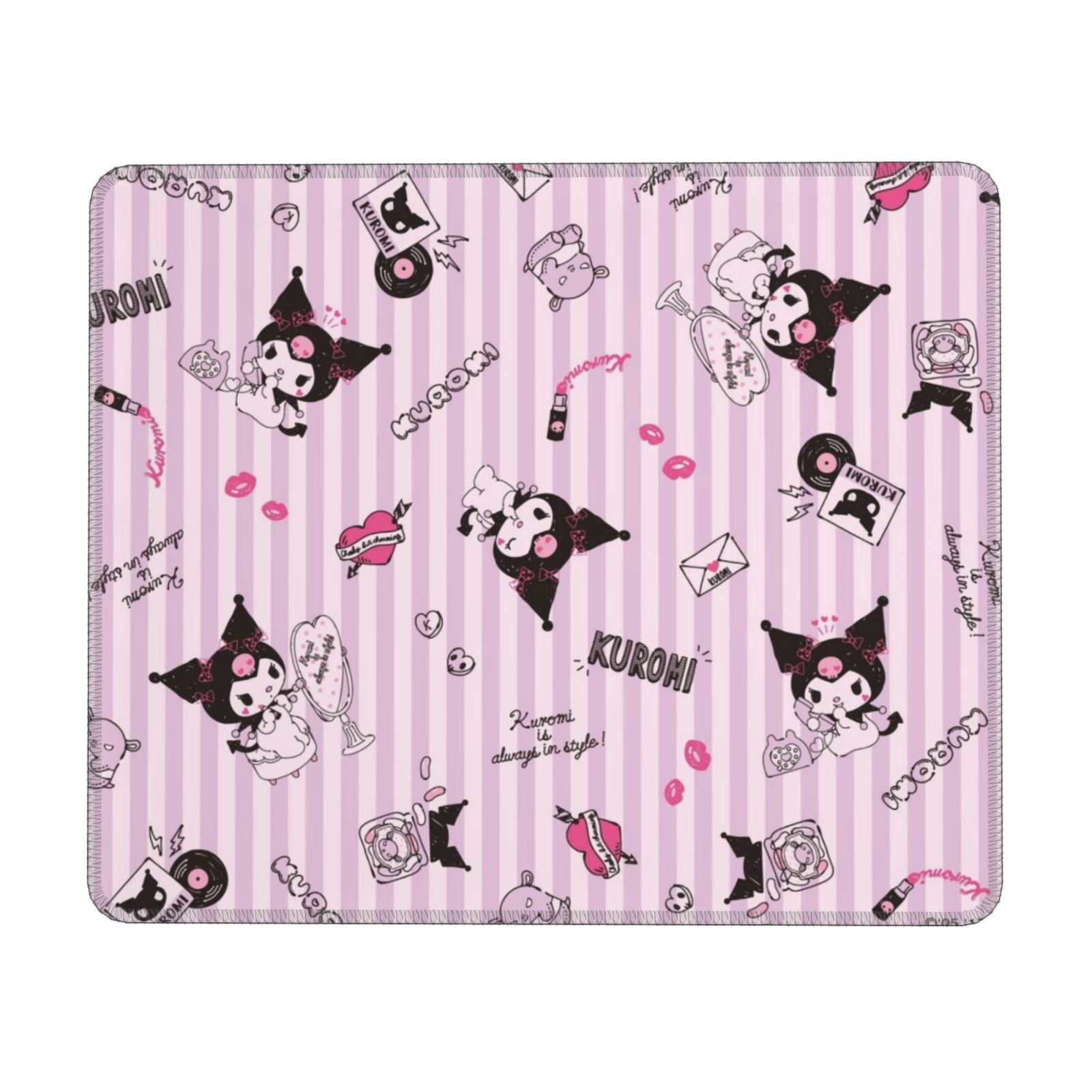 Kuromi and My Melody Mouse Pad, Computer Mouse Mat, Waterproof Non-Slip ...