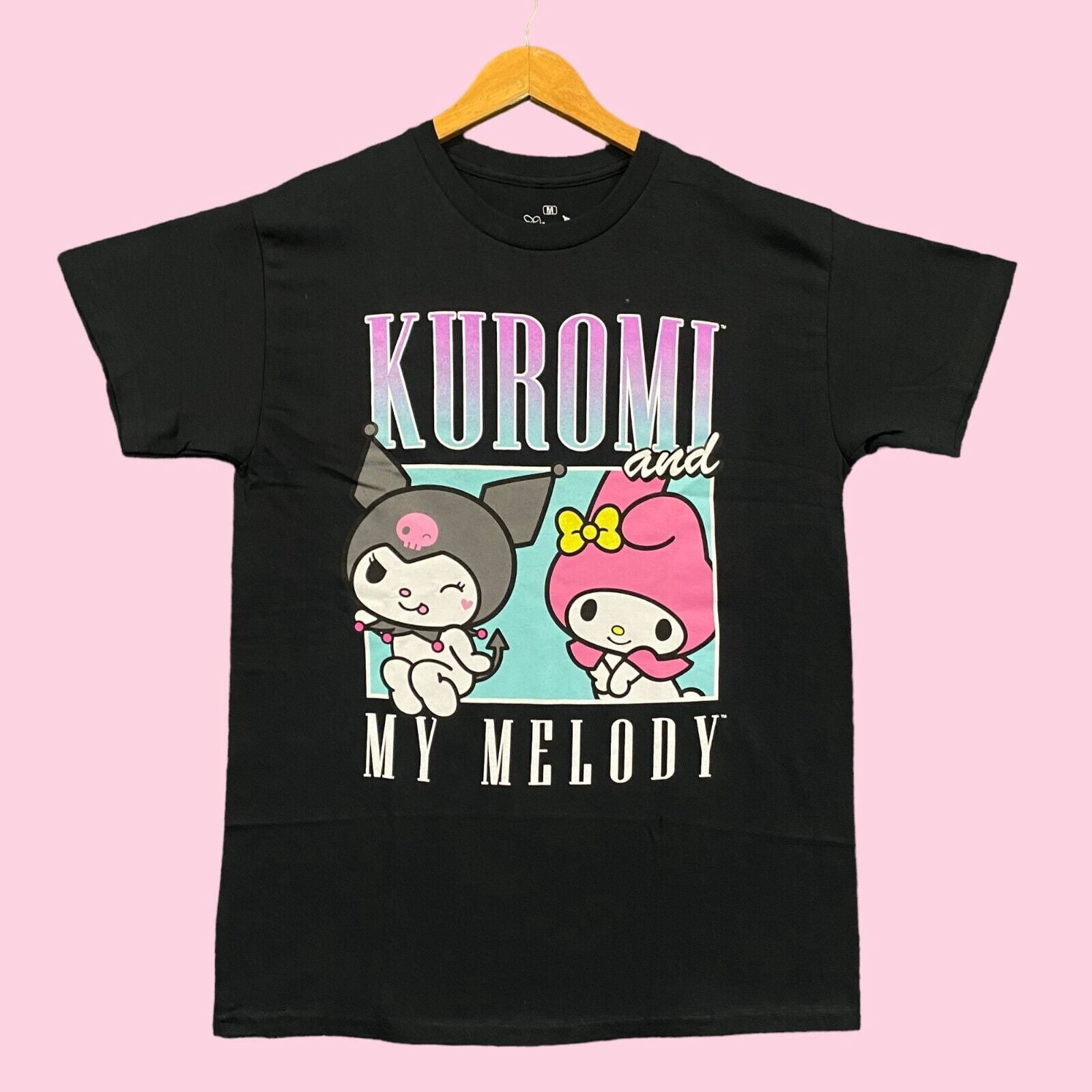 Kuromi and My Melody by Sanrio Poster Tee M - Walmart.com