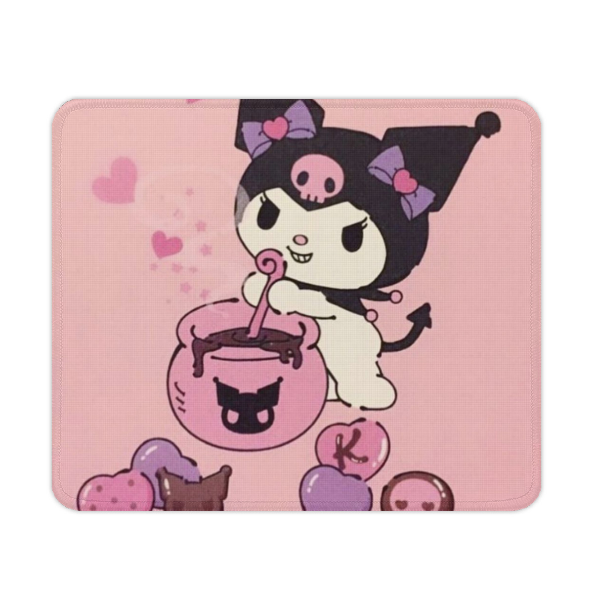 Kuromi cute12*10in Genshin Impact Comfortable Mouse Pad Gaming Mouse ...