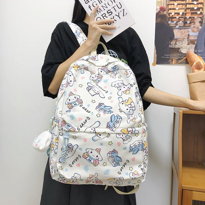 Kuromi school bag large capacity cute backpack versatile cartoon ...