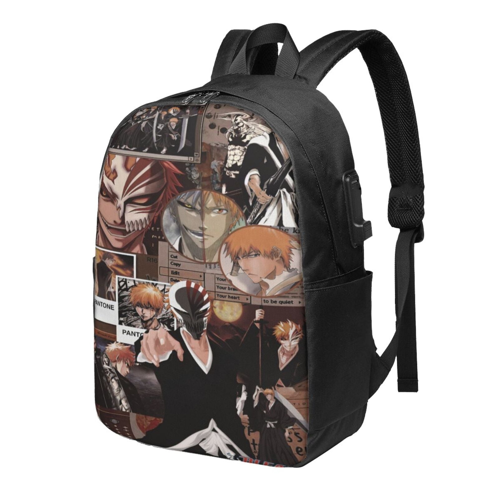 Kurosaki Ichigo Anime Backpack 3D Printed Travel Bags - Walmart.com