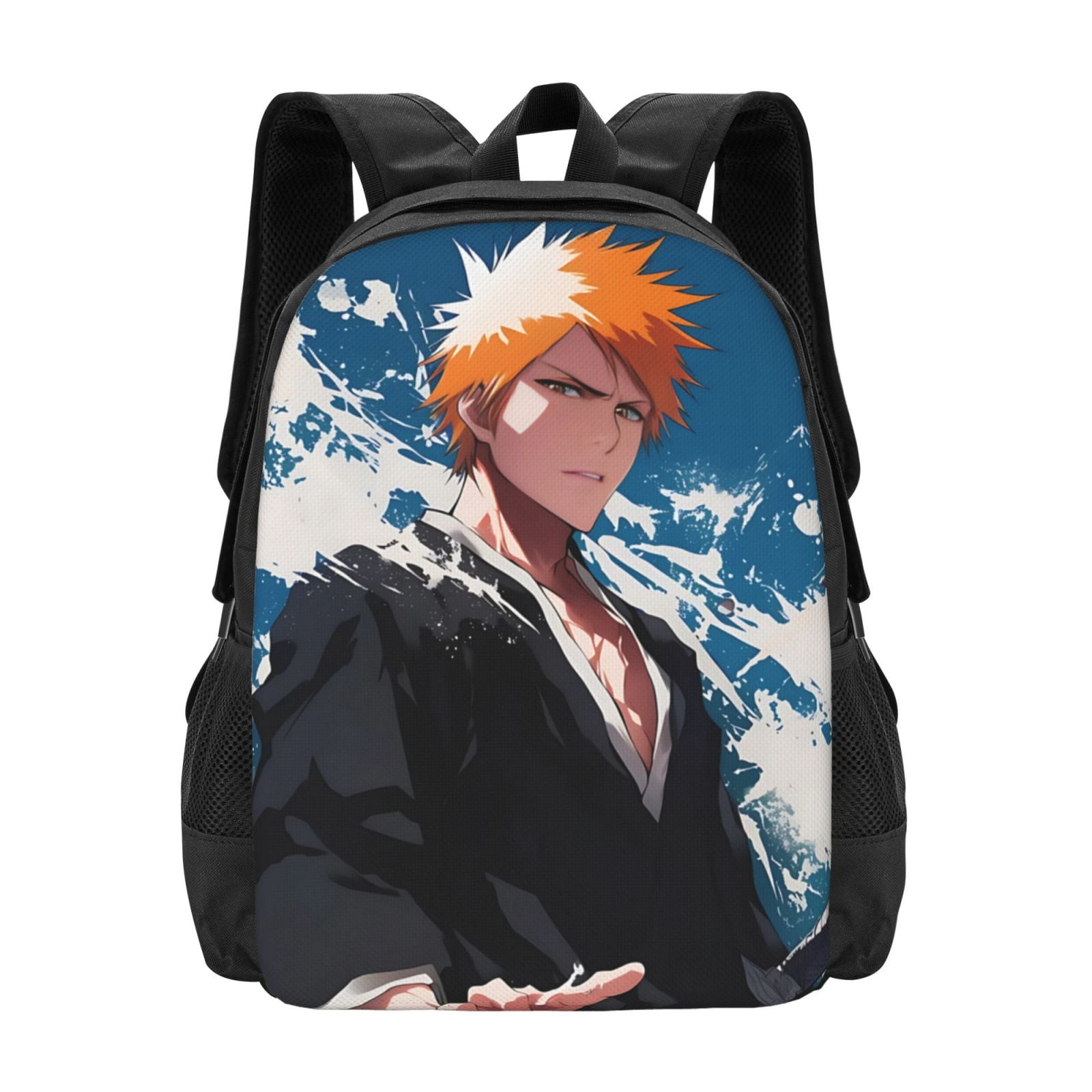 Kurosaki Ichigo Bleach Backpacks for Men Women Book Bag Travel Hiking ...