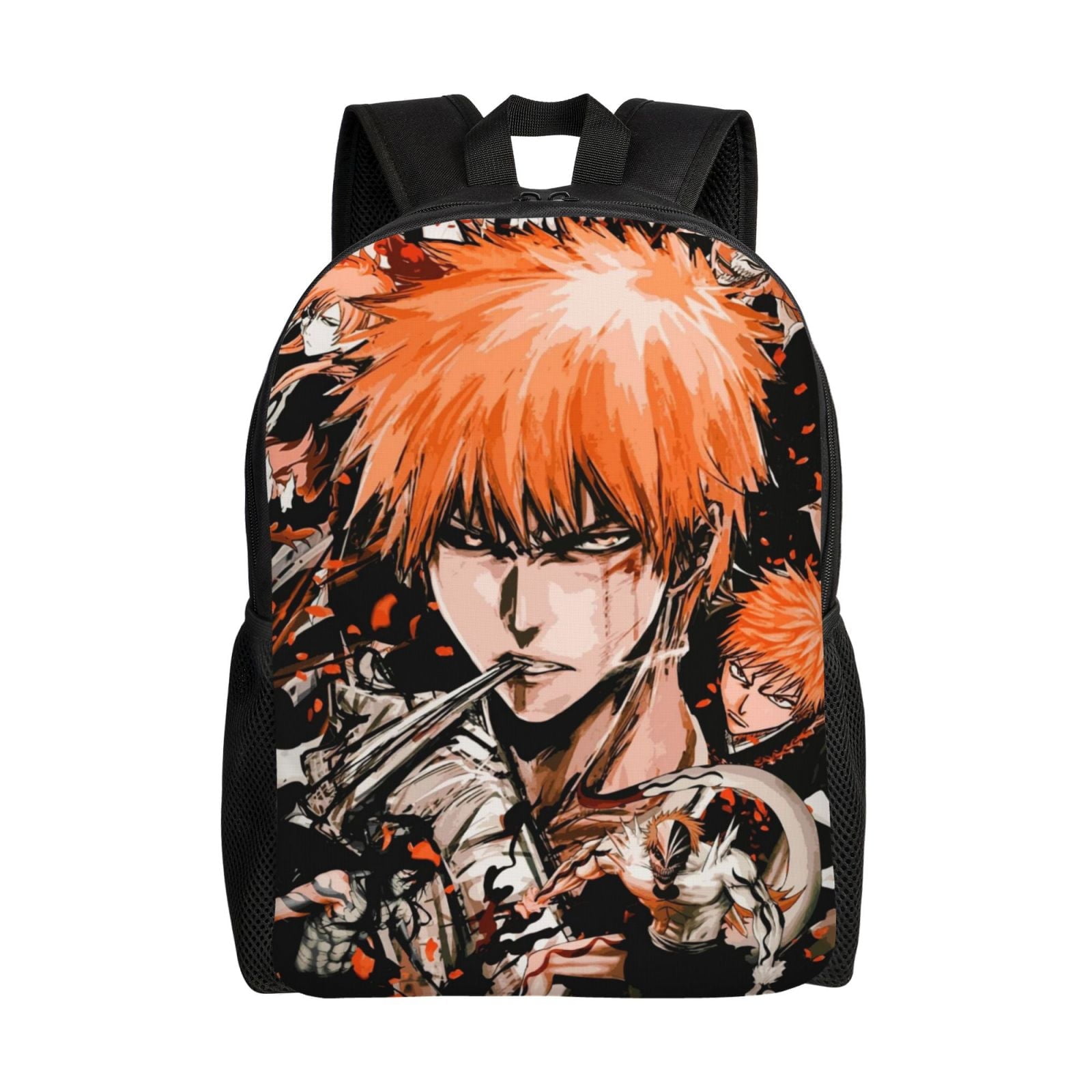 Kurosaki ichigo Anime Backpack Cartoon Travel Bags 3D Printed Casual ...
